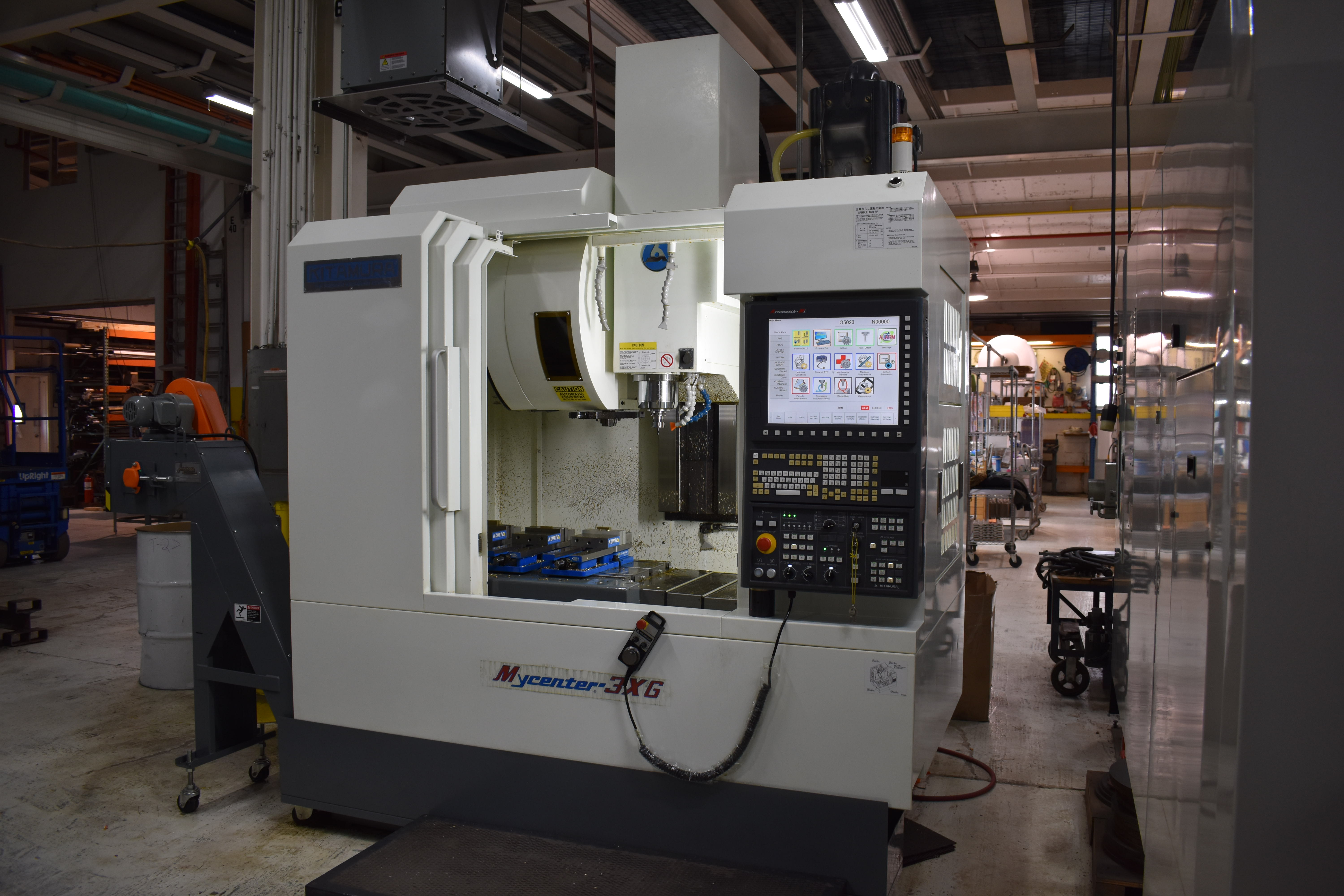 2017 Kitamura Model Mycenter 3XG CNC Vertical Machining Center, S/N ...