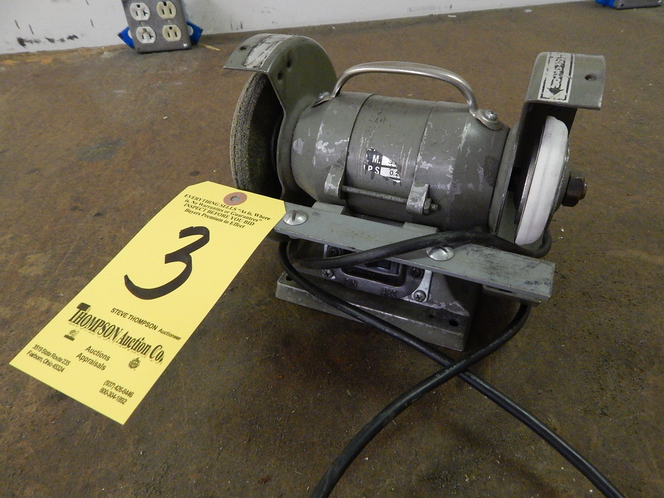 4 Inch Double End Bench Grinder