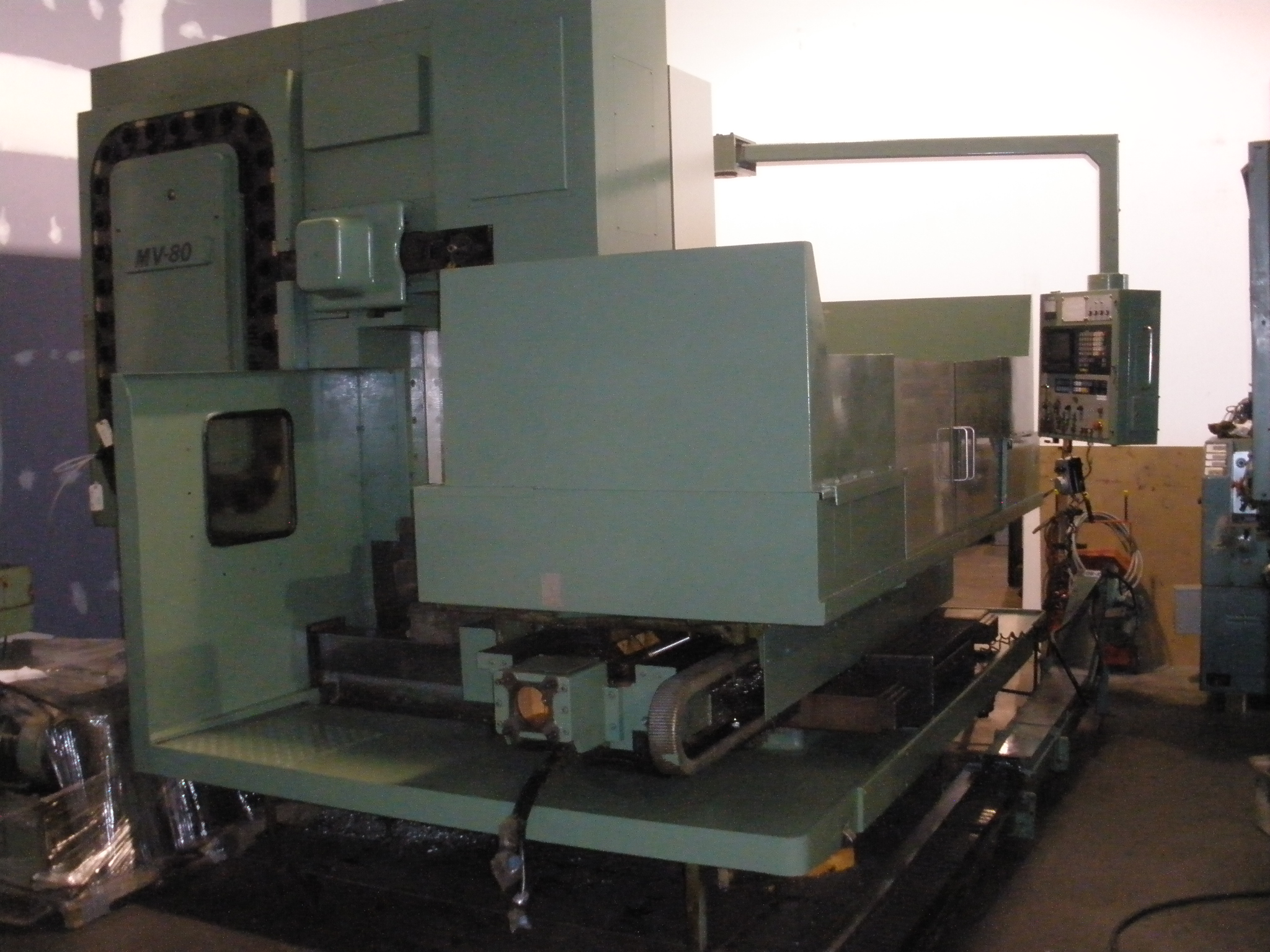 Mori Seiki MV 80 Vertical Machining Center SPECIFICATIONS Serial Number ...