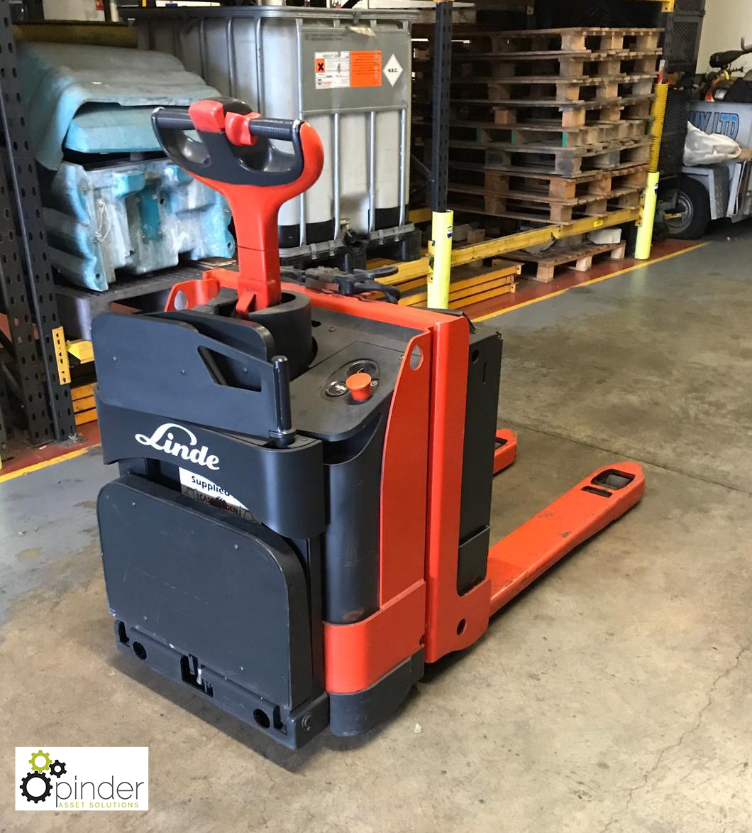 Lansing Linde T20 AP-01 electric Ride On Pallet Truck, 784hours, 2000kg ...