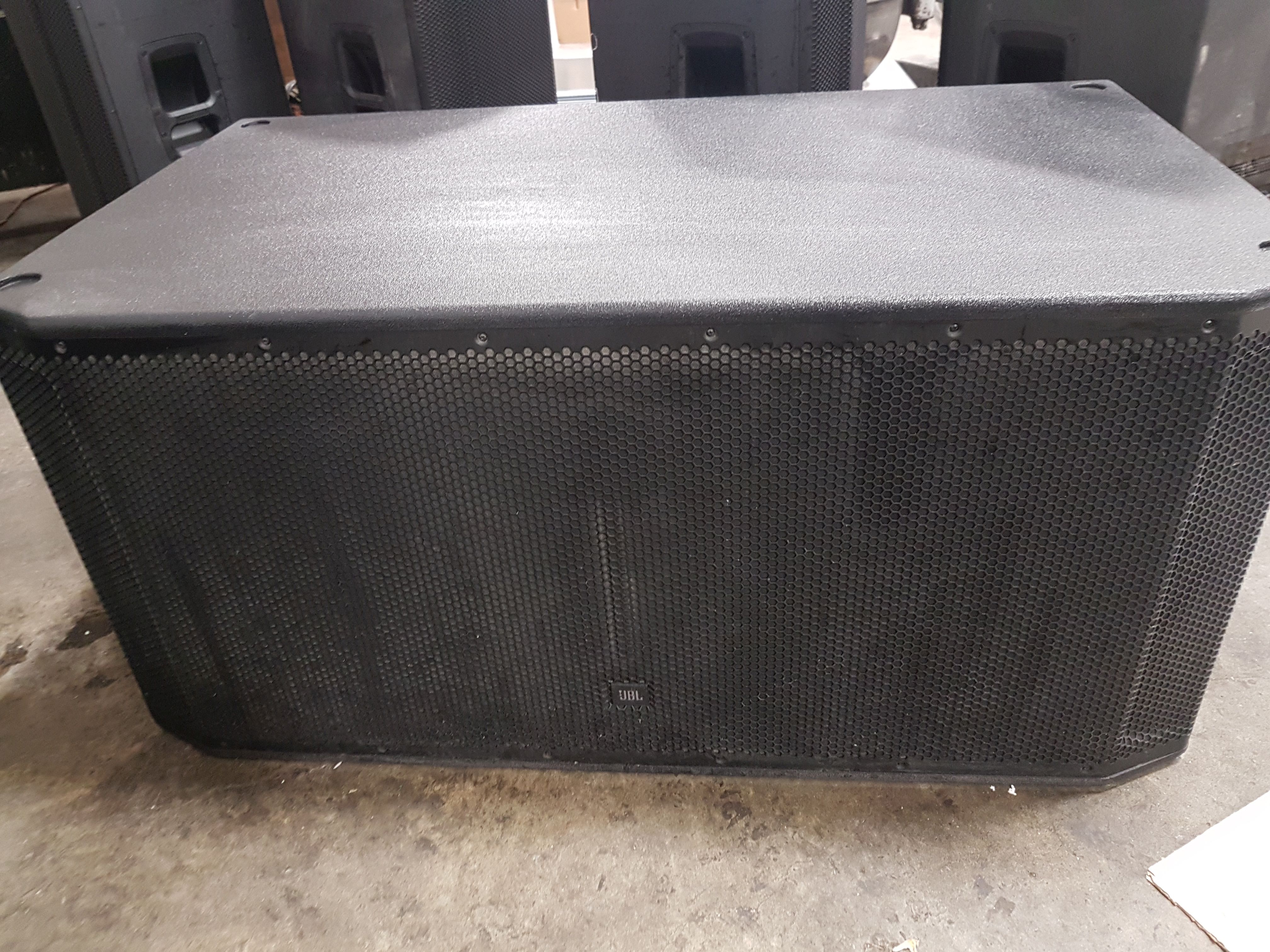 JBL 2X18 Powered Sub 2000W - SRX828SP, Rental Return