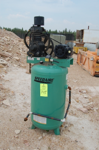 Speedaire Model TF061903AV 7.5 HP Air Compressor; Motor (208-230 / 460 ...