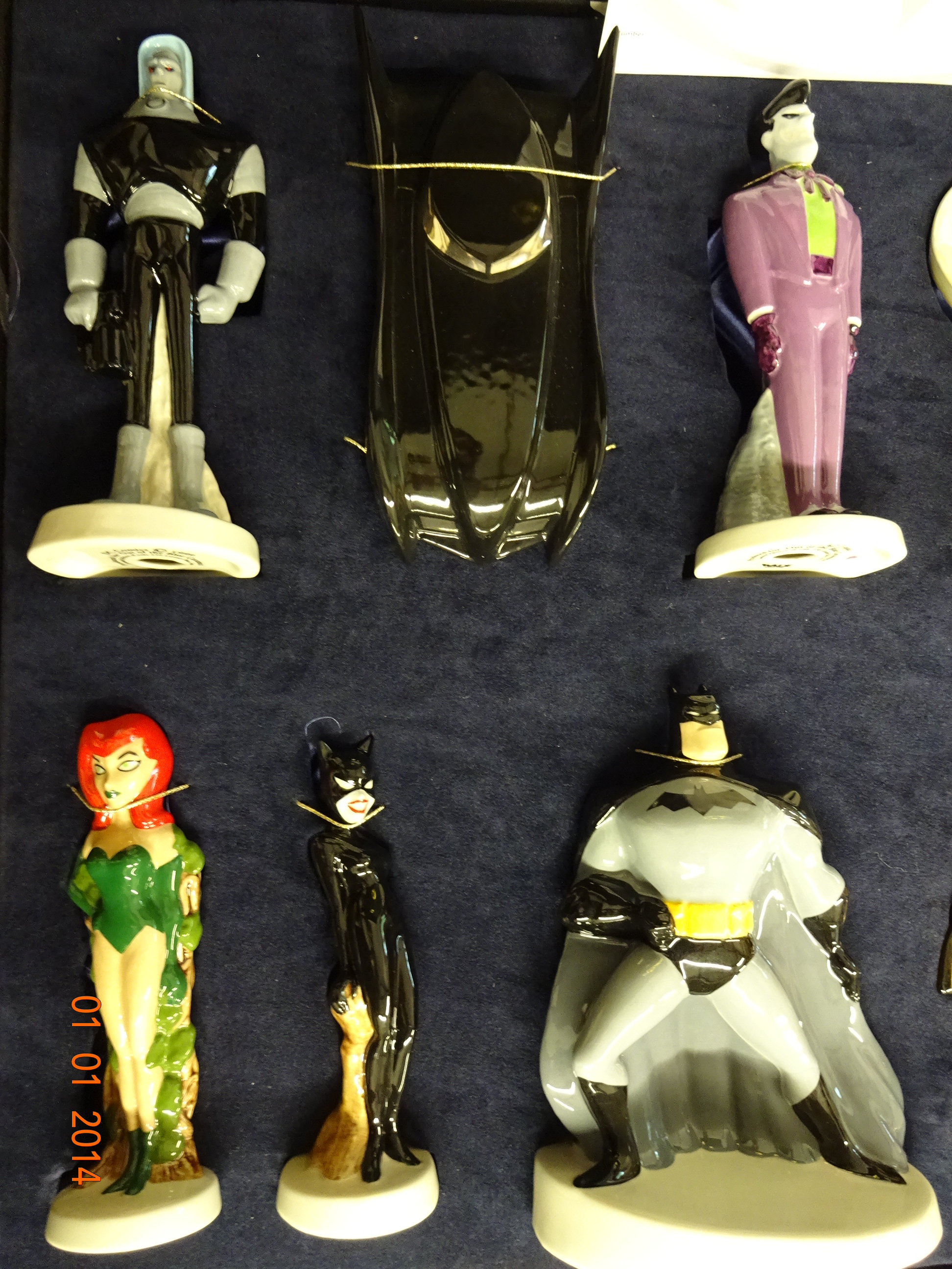 WADE DC COMICS BATMAN BOX SET FIGURINES IN CASE LIMITED SET 65 / 250 ...