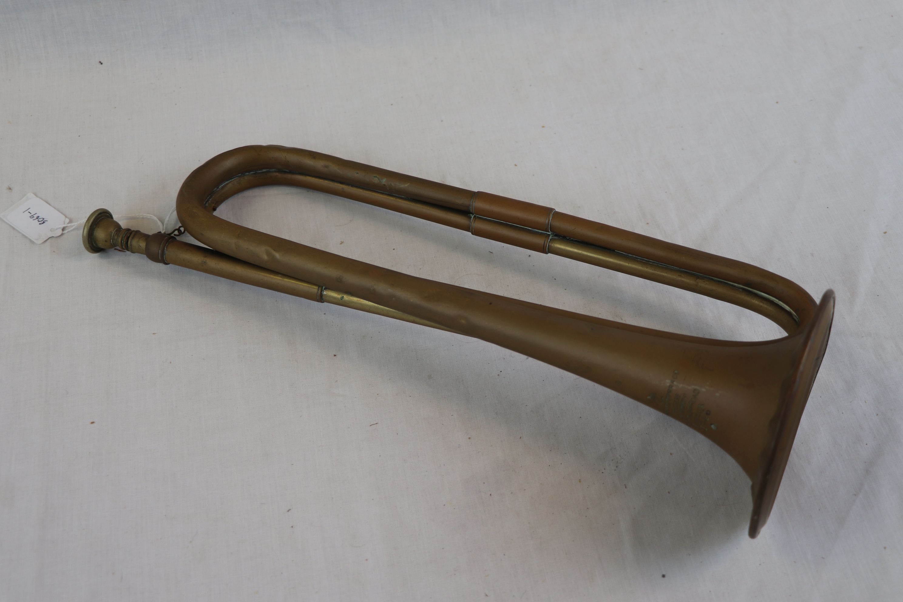 Vintage WW2 Military Bugle Dated 1946 And Marked With The Broad Arrow ...