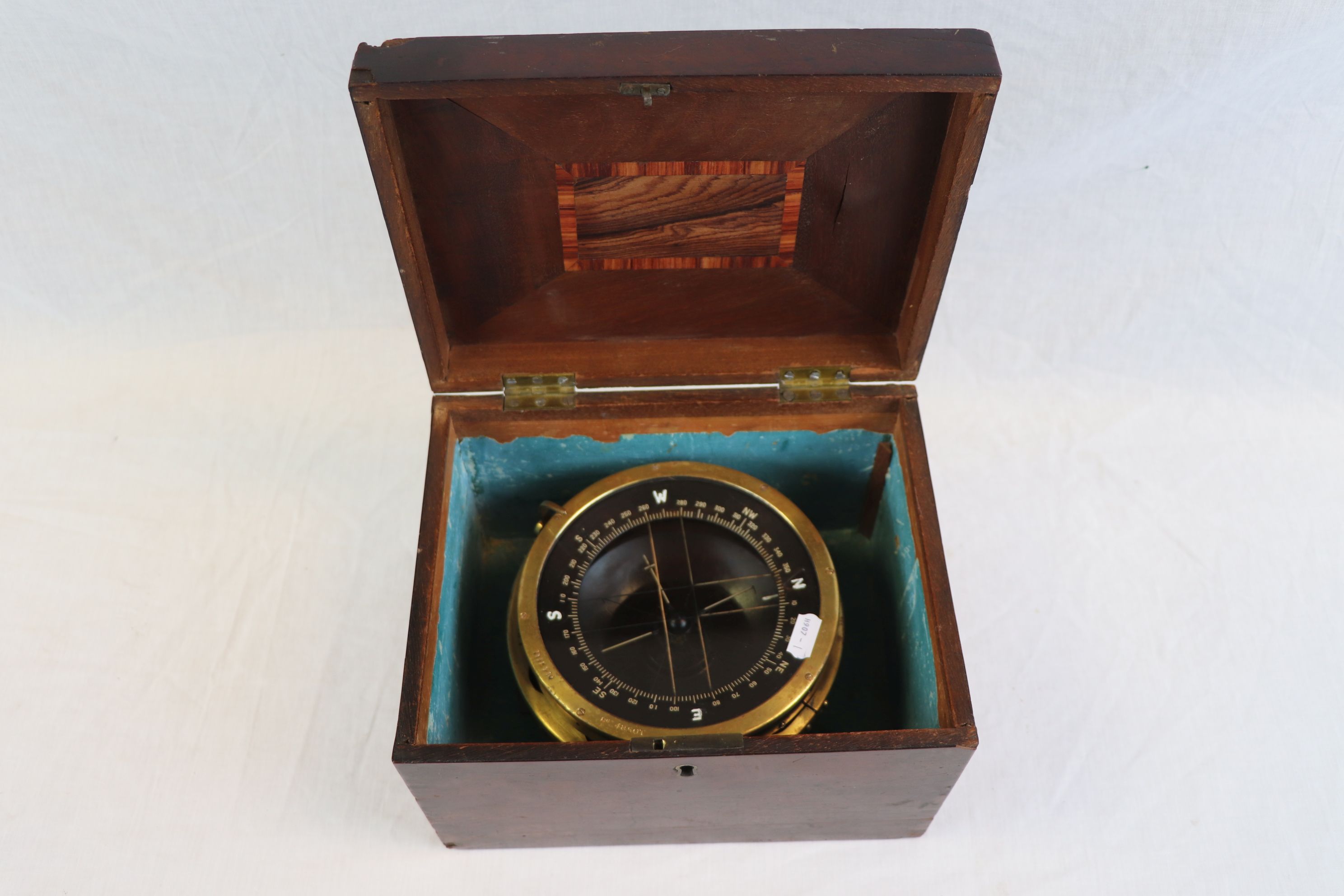 A WWII Period Type P10 Aircraft Compass As Used In Lancaster Bombers ...