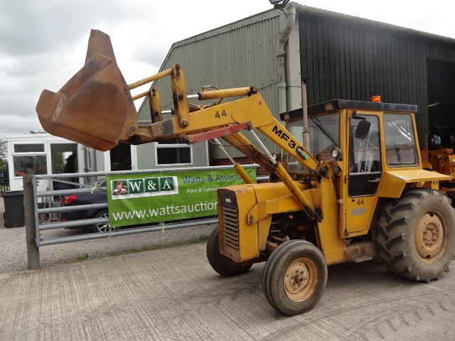 MASSEY FERGUSON 30E 2wd industrial loader tractor (K926 DEH) with ...