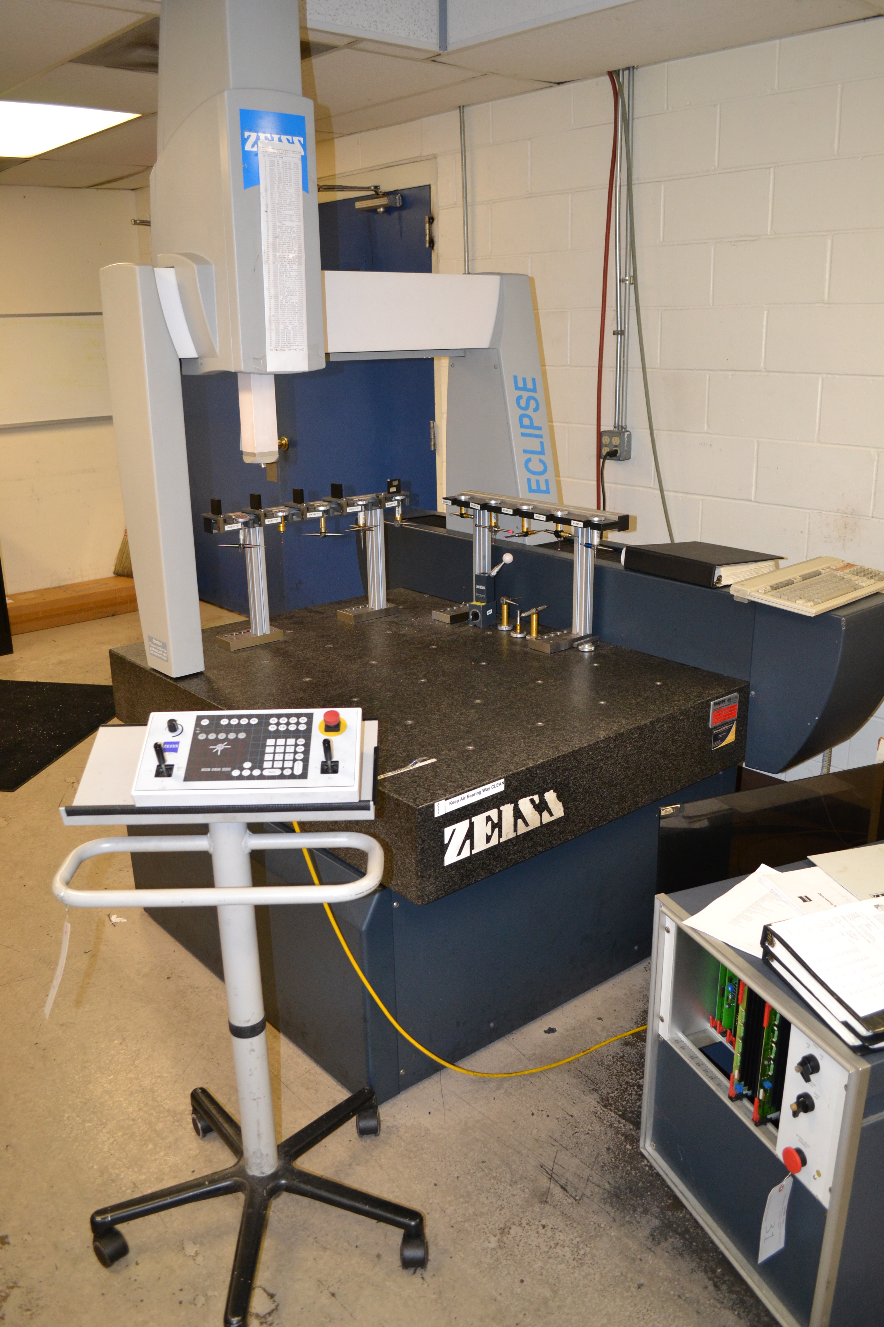 1994 Zeiss Model Eclipse 2840-20/24 Coordinate Measuring Machine, 38" x ...