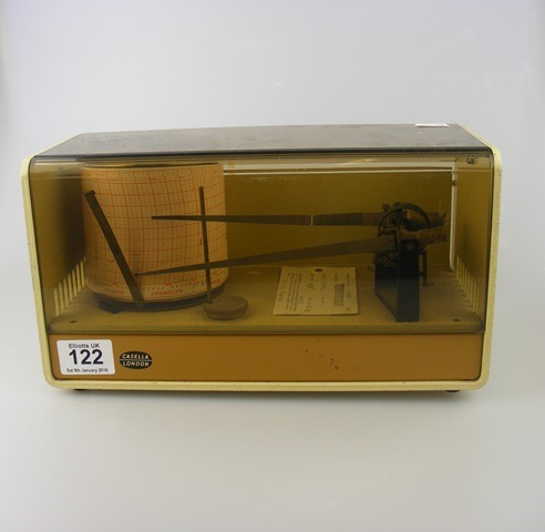 A Casella London Thermohygrograph