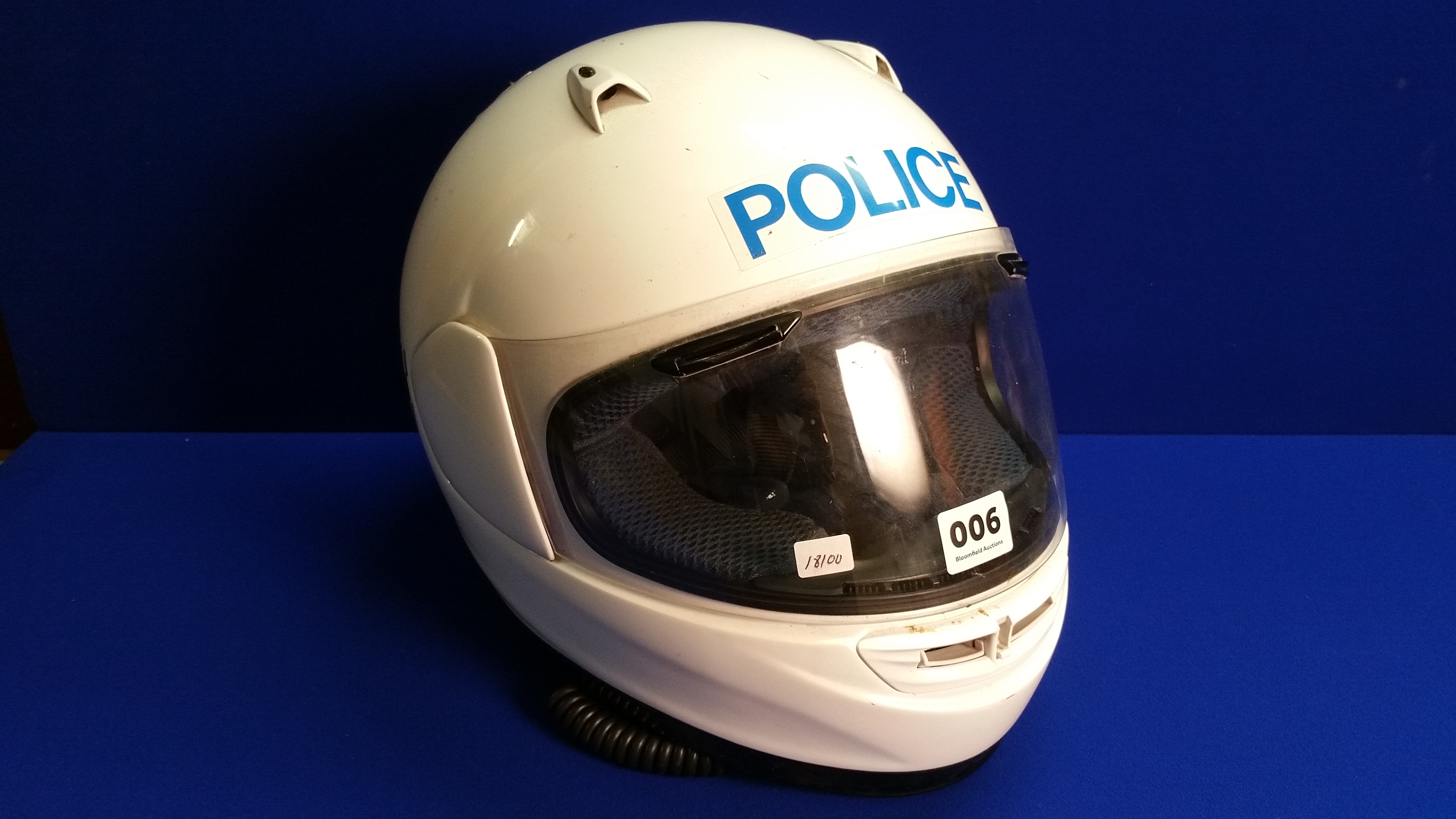 1990'S RUC MOTORCYCLE HELMET