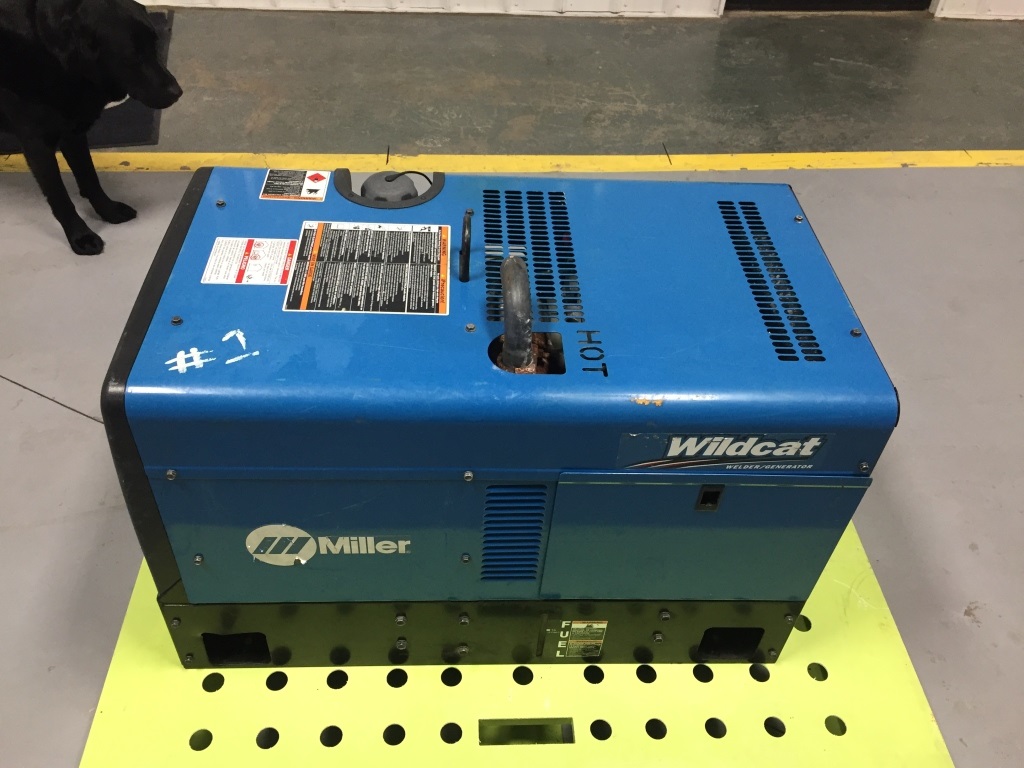 Miller Wildcat Welder/Generator, 674hrs, Subaru 14HP