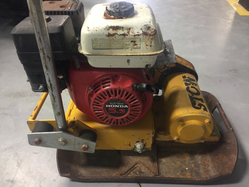 Stow Plate Compactor Honda GX160, 5.5HP