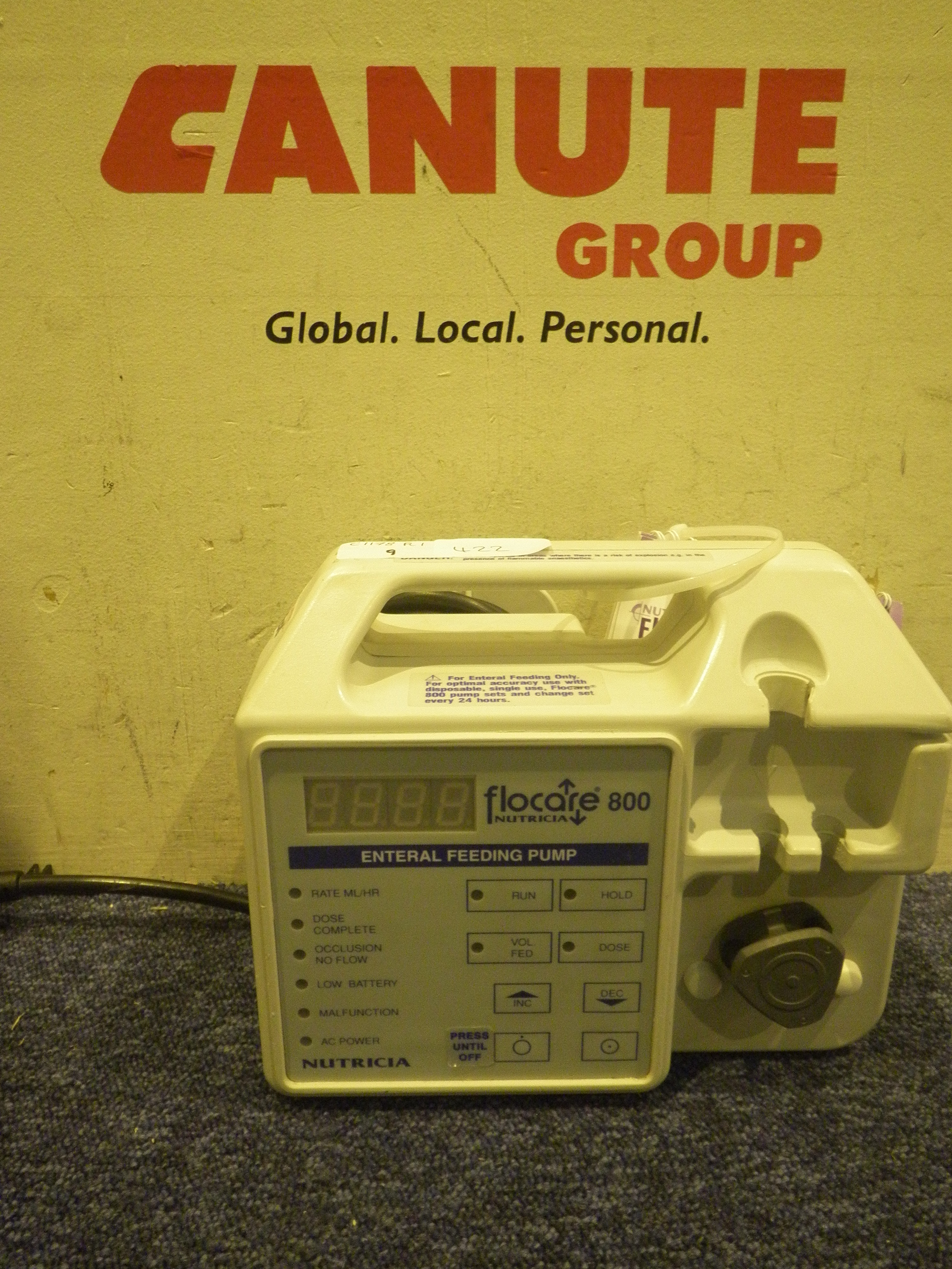 Nutricia Flocare 800 Enteral Feeding Pump