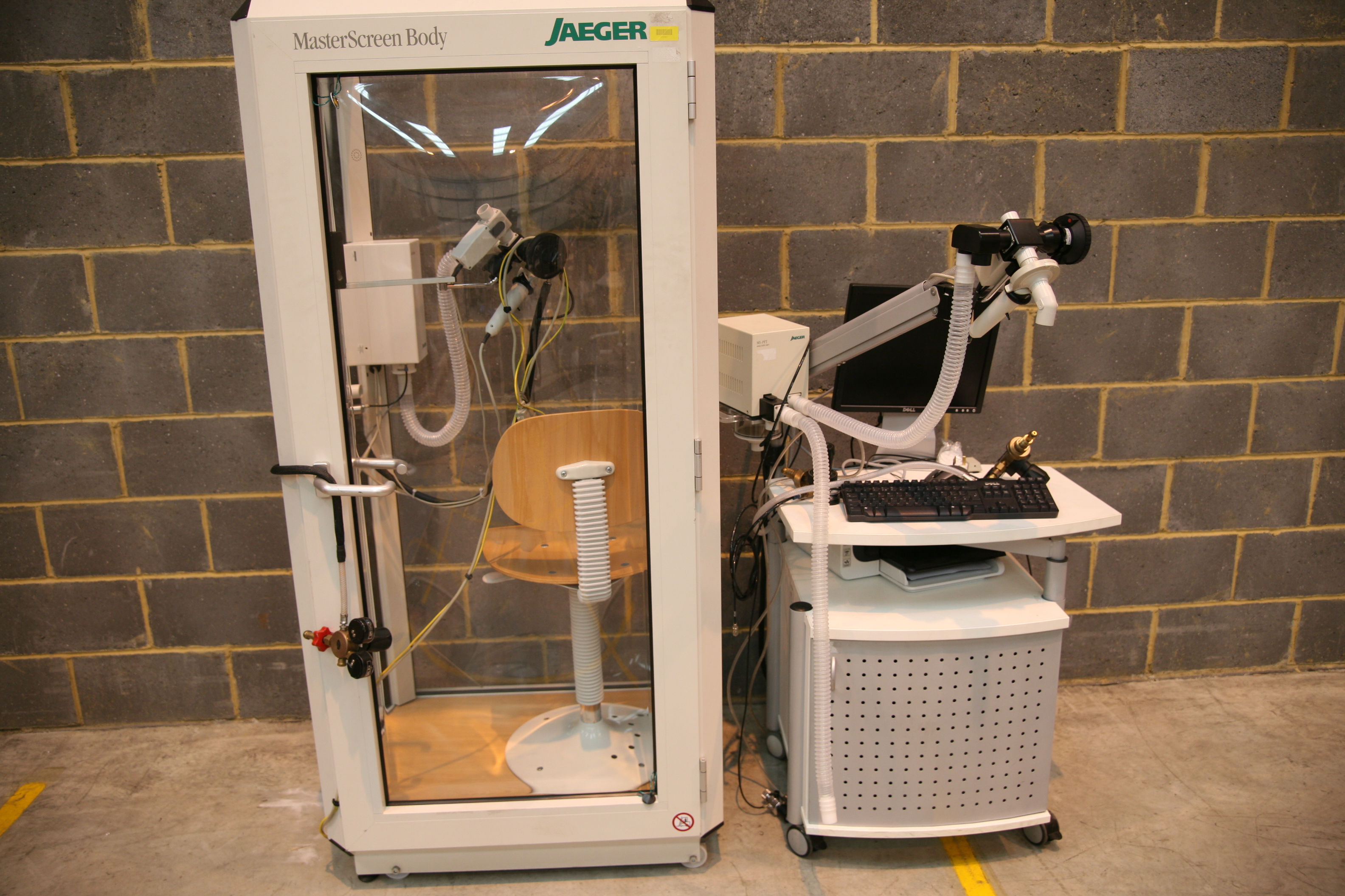 Jaeger Master Screen Body Plethysmograph Unit With Computer Monitoring ...