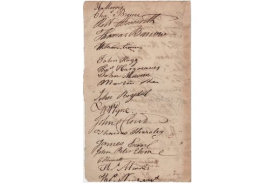 TURNER J. M. W.: (1775-1851) English Painter. An extremely rare, early ...