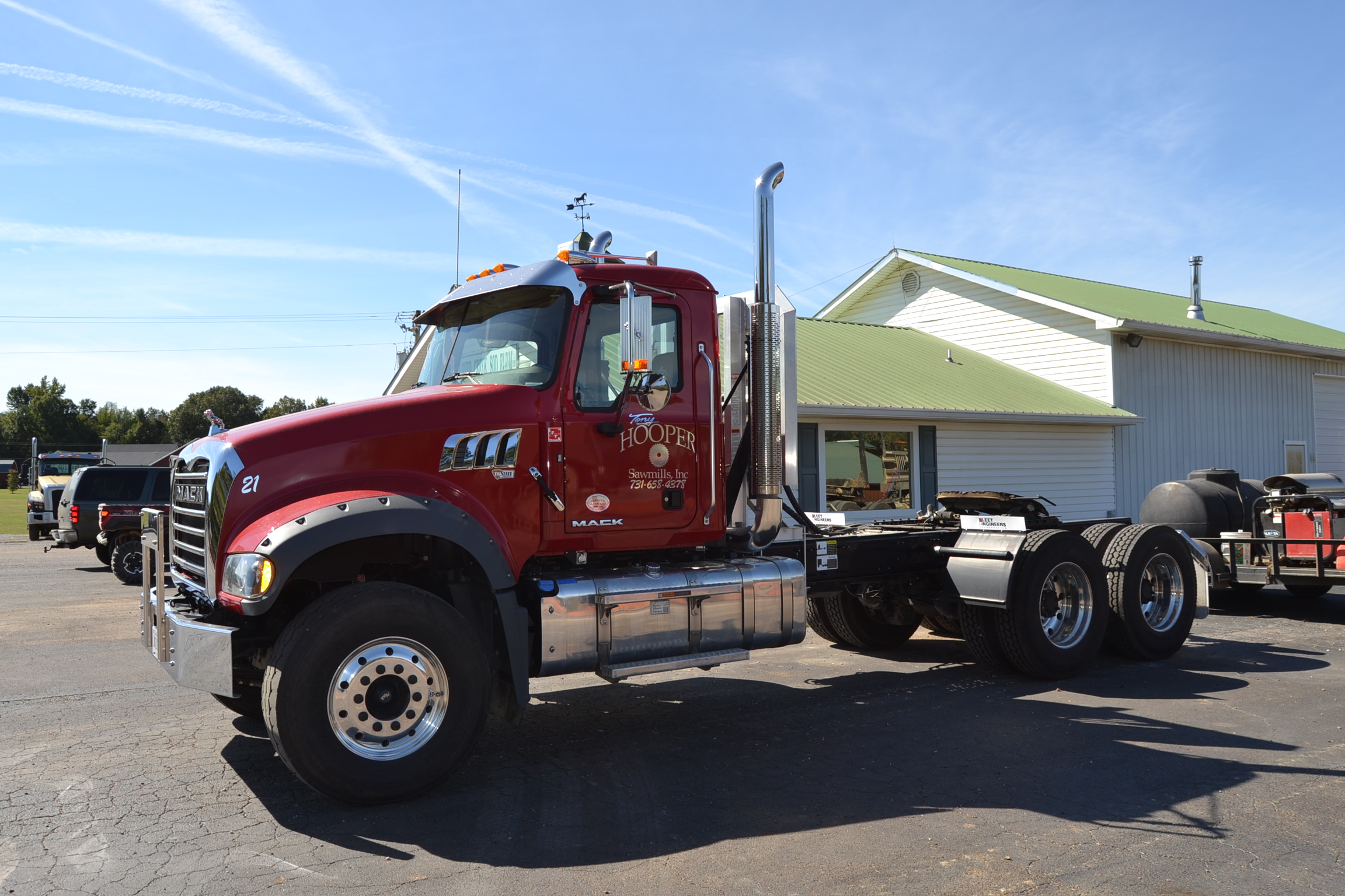 2017 MACK DAY CAB ROAD TRACTOR; W/500HP ; W/18 SPEED TRANSMISSION; W ...