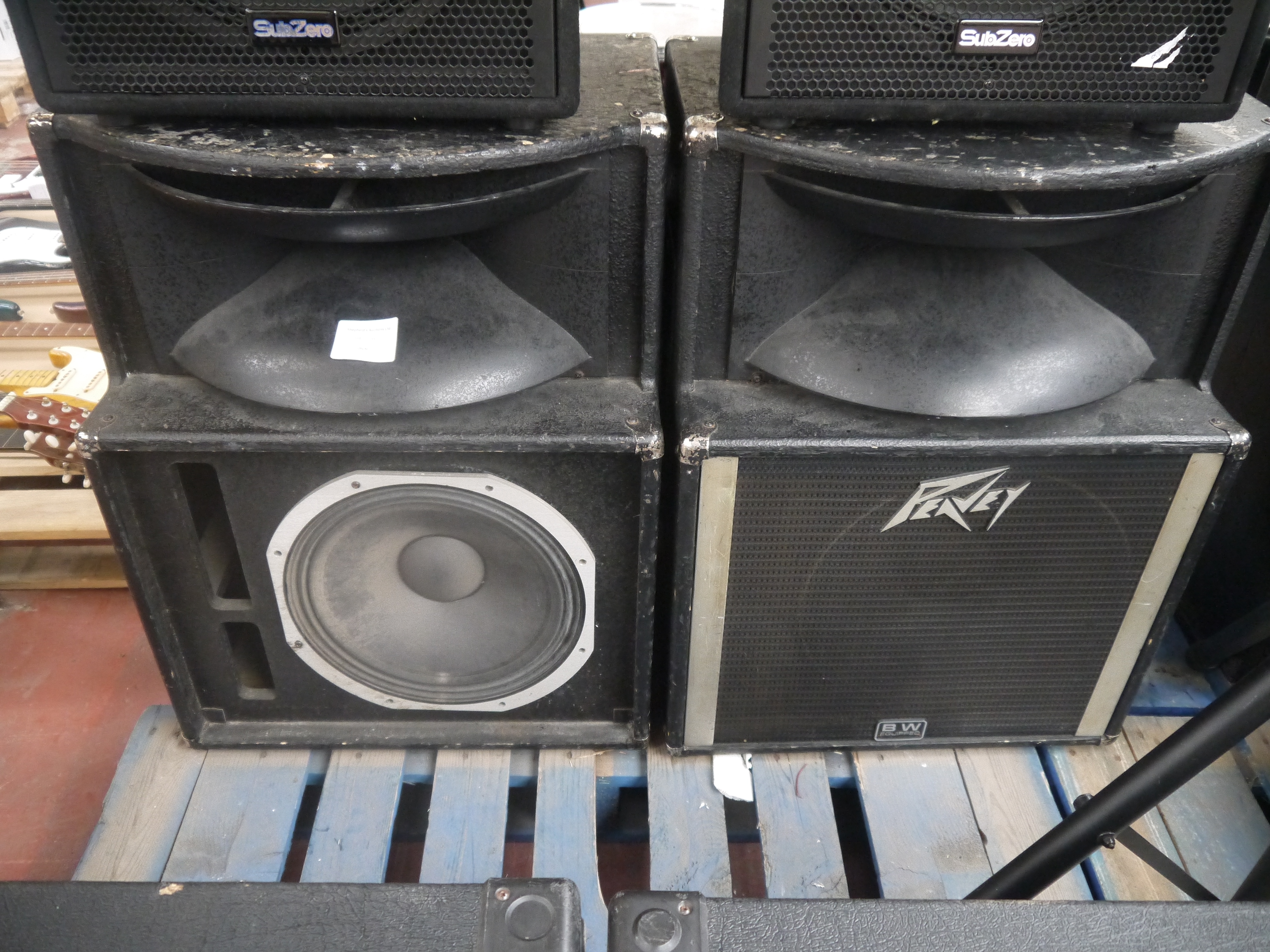 Pair of Peavy SP2 speakers