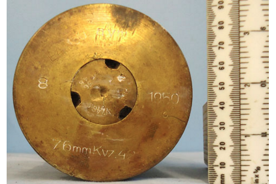 Russian Inert Unfired T34 Tank 76.2mm (76.2 x 385R) Arrowhead APCR ...