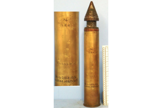 Russian Inert Unfired T34 Tank 76.2mm (76.2 x 385R) Arrowhead APCR ...