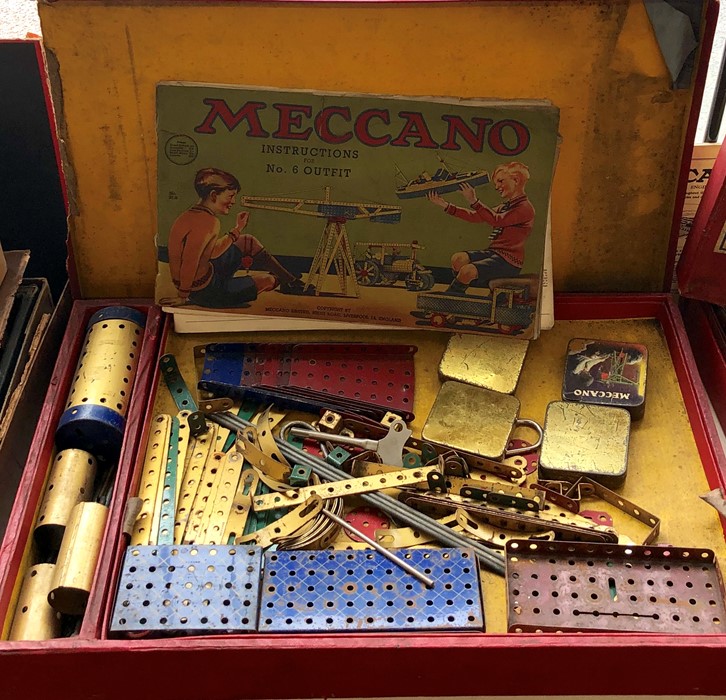 Large selection of Meccano sets