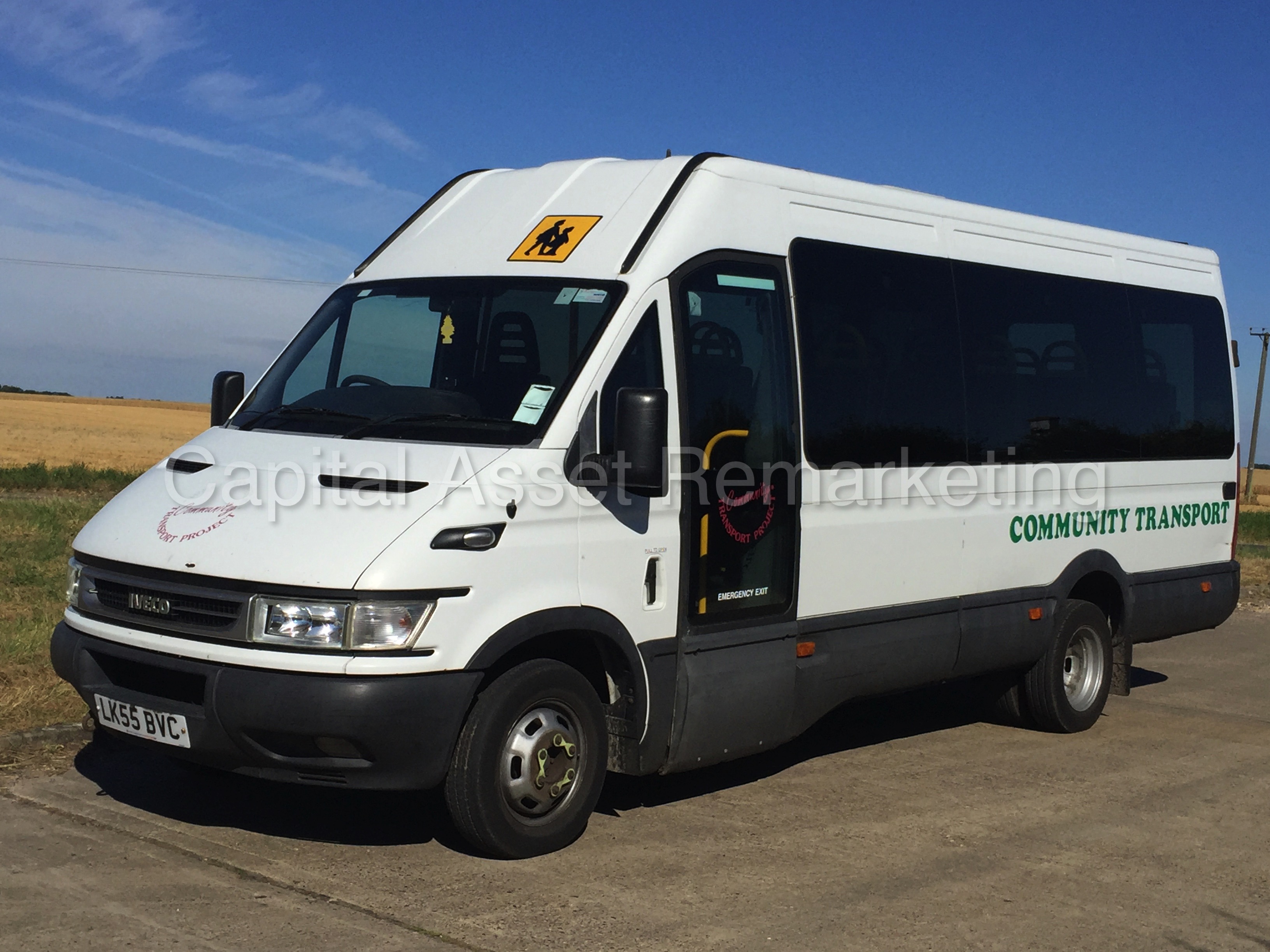 IVECO DAILY 50C13 IRIS-BUS 03.01.2006 '55 REG' LWB HI-ROOF '16 SEATER ...