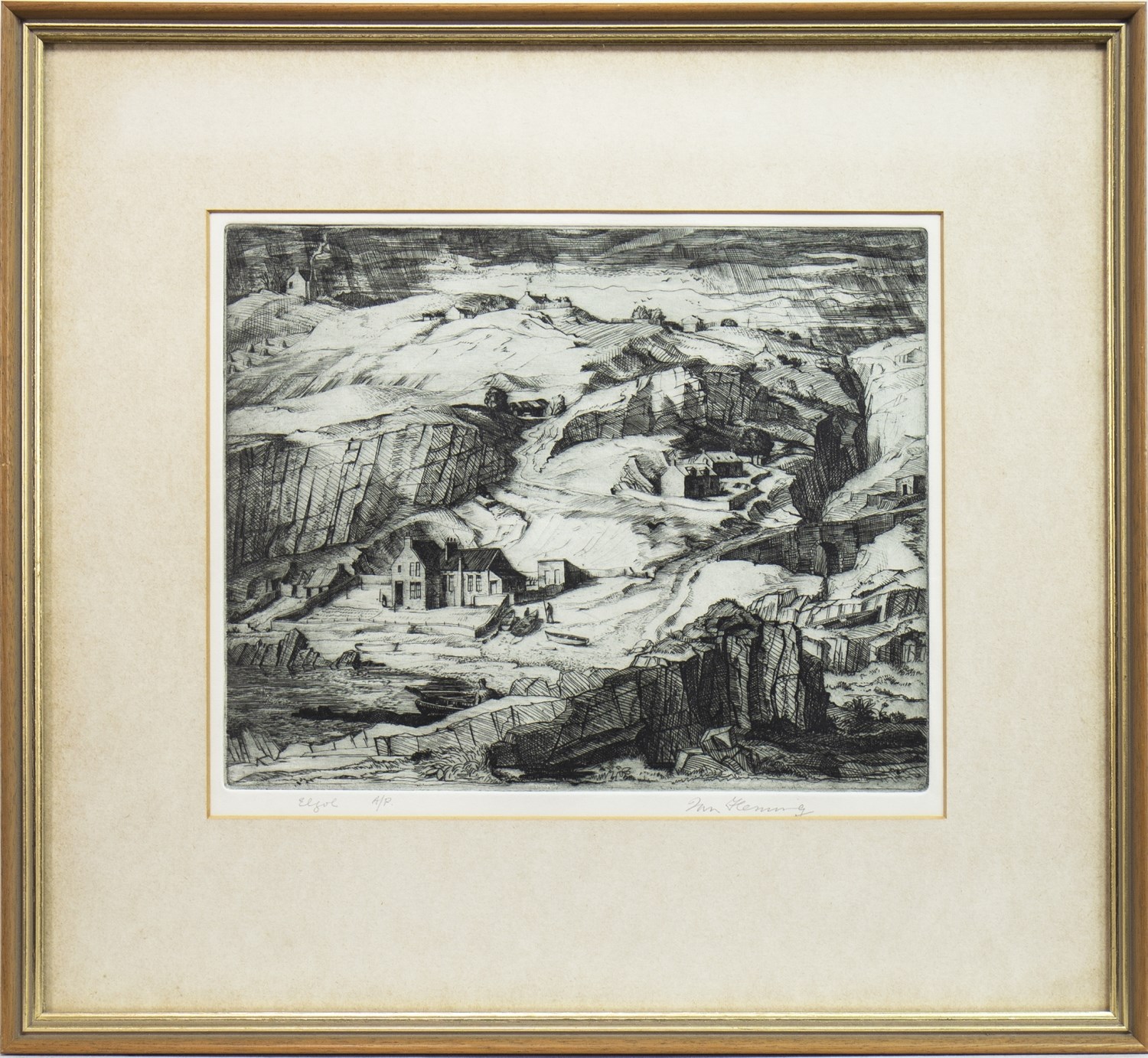 * IAN FLEMING RSA RSW RGI (SCOTTISH 1906 -1994), ELGOL artist proof ...