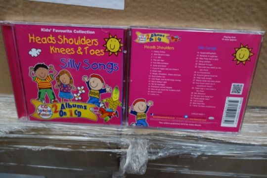 25 x Kids' Favourite Collections Heads, Shoulders, Knees & Toes Silly ...
