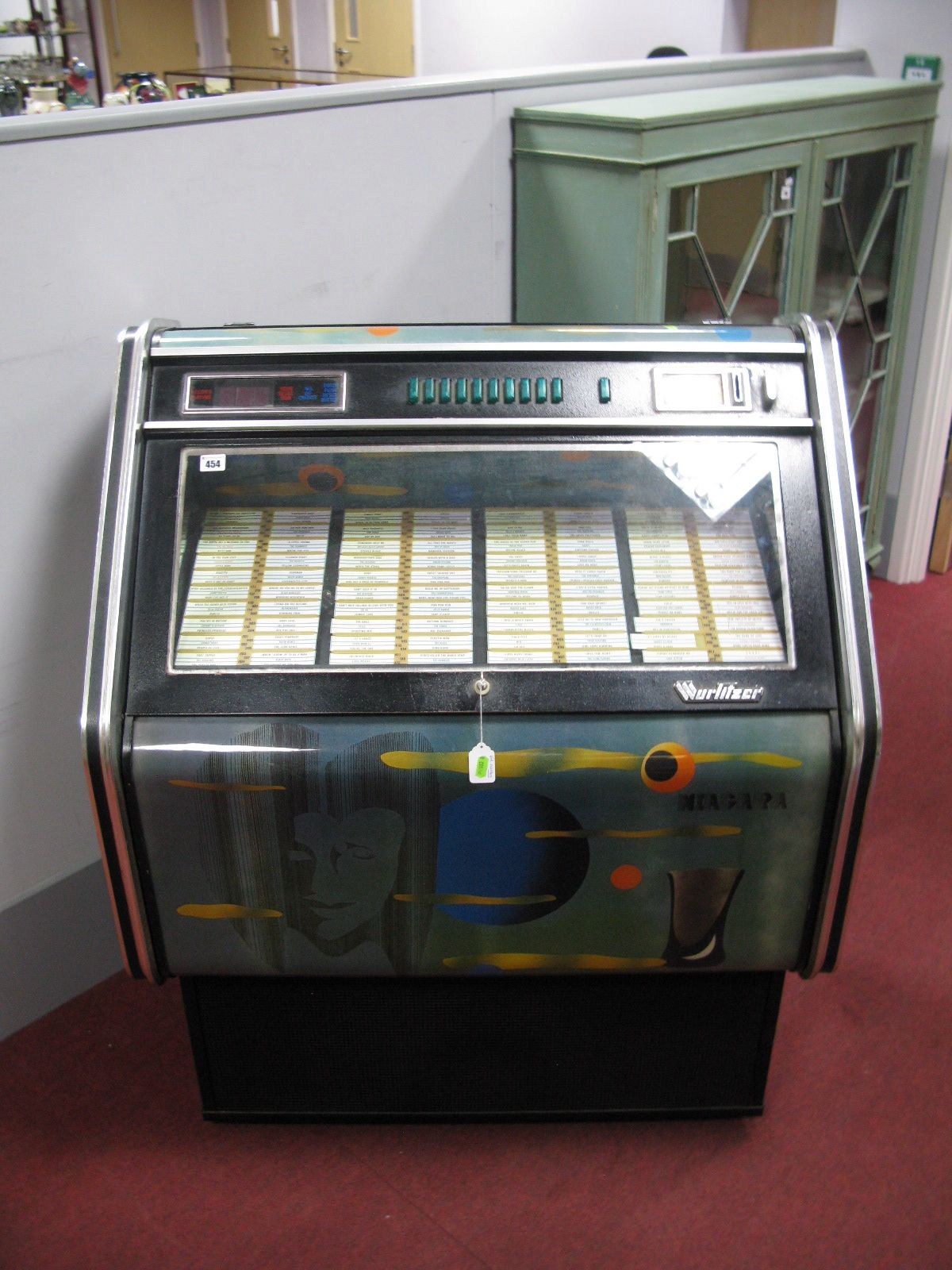 An Early 1970 Wurlitzer "Niagara" Type 2/E Jukebox, to fit eighty 7inch ...