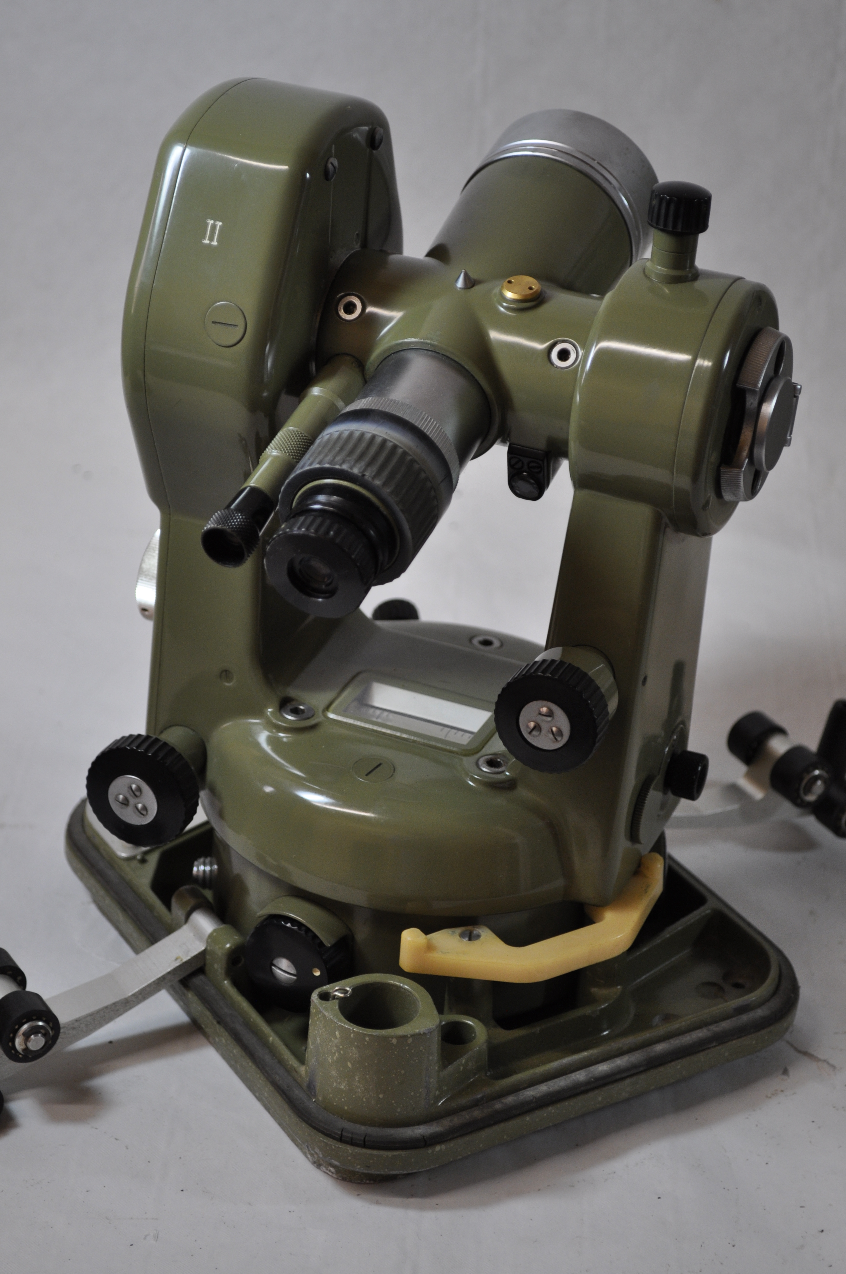 *Kern theodolite DKM2 - AE, cased; Kern metal tripod; Pzo Warszawa Ni ...