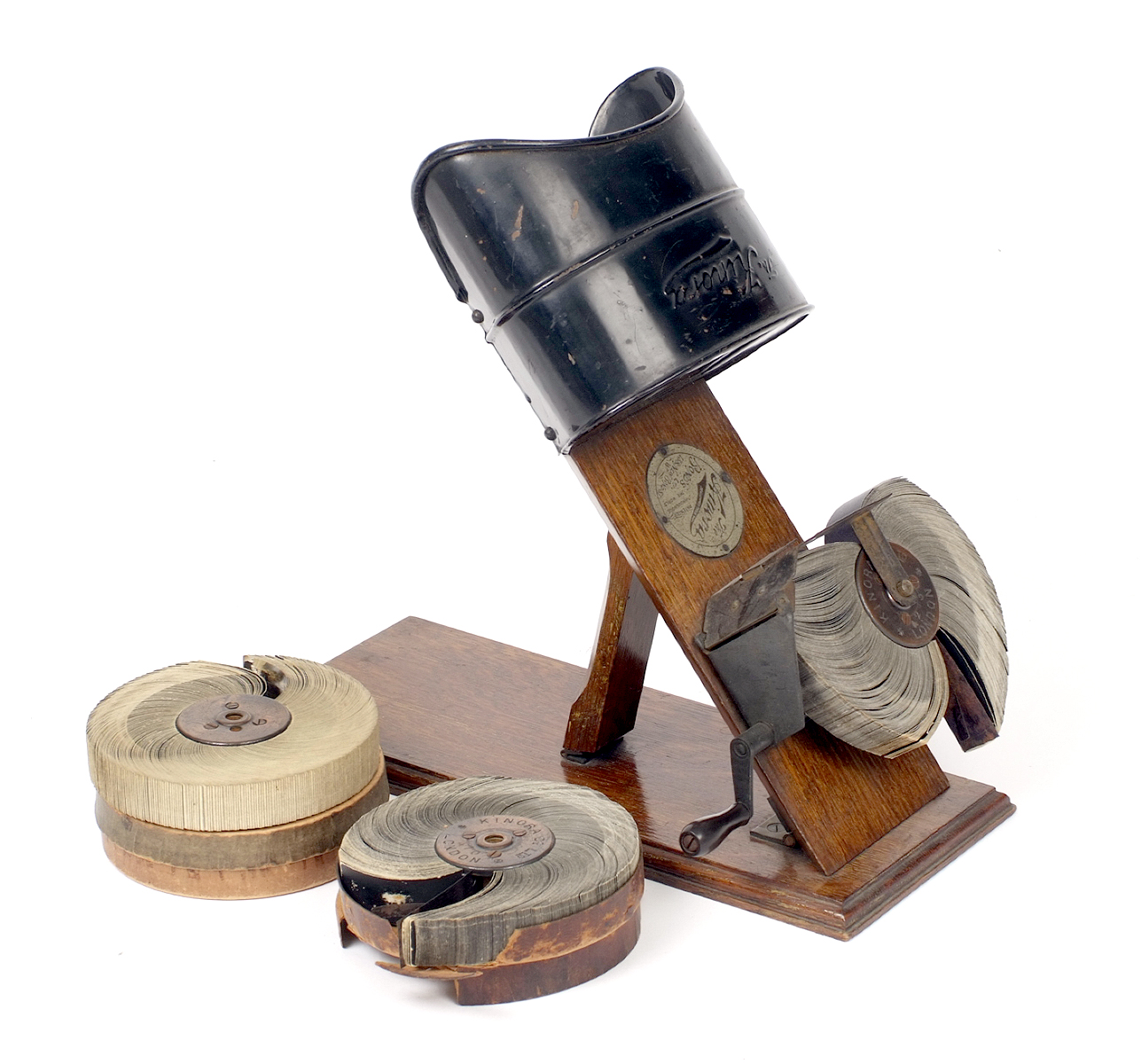 Early Edwardian Kinora No1 Mutoscope Type Viewer & Films. An early ...