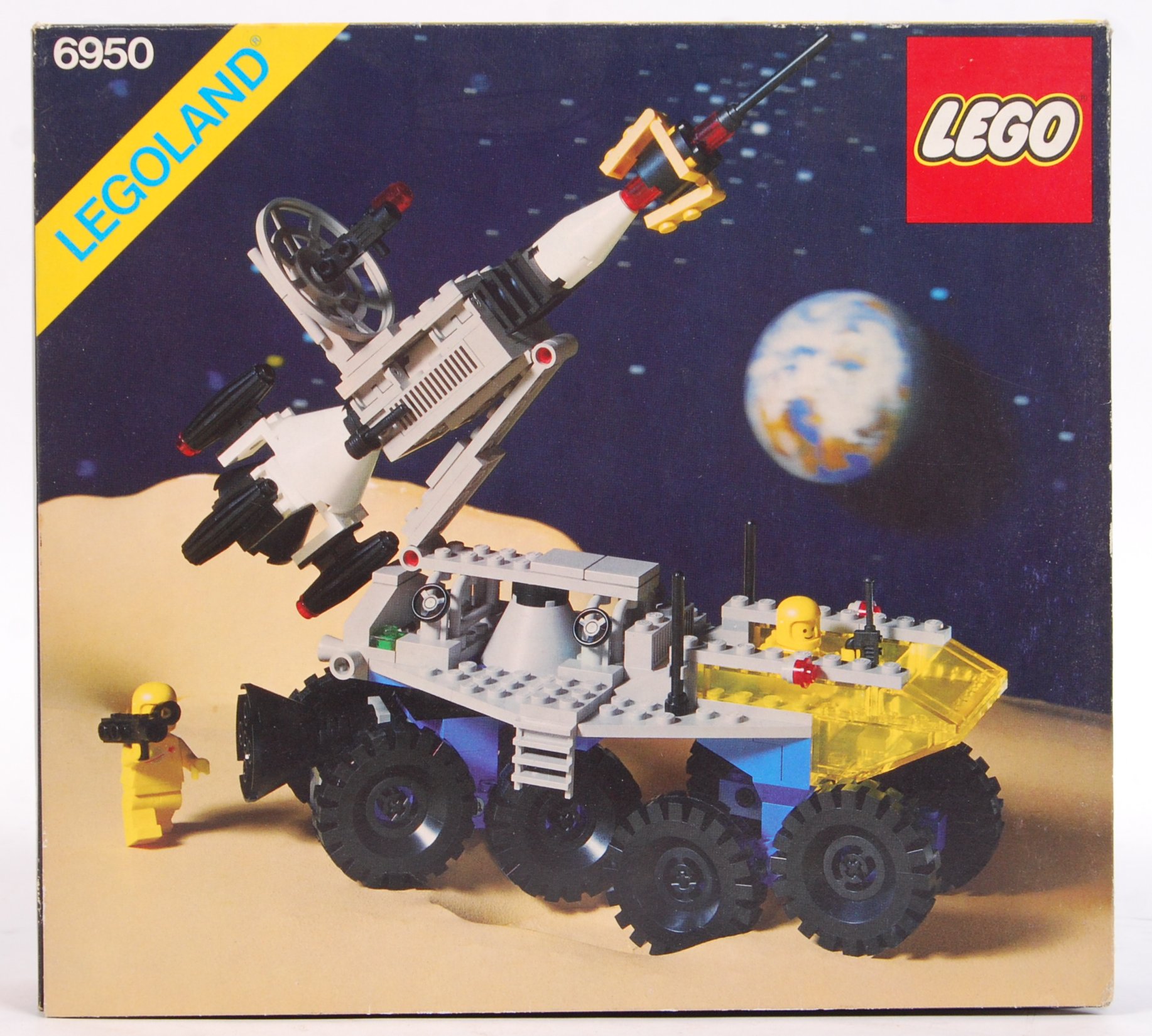 An original vintage c1982 Lego Legoland Space set 6950 ' Mobile Rocket ...