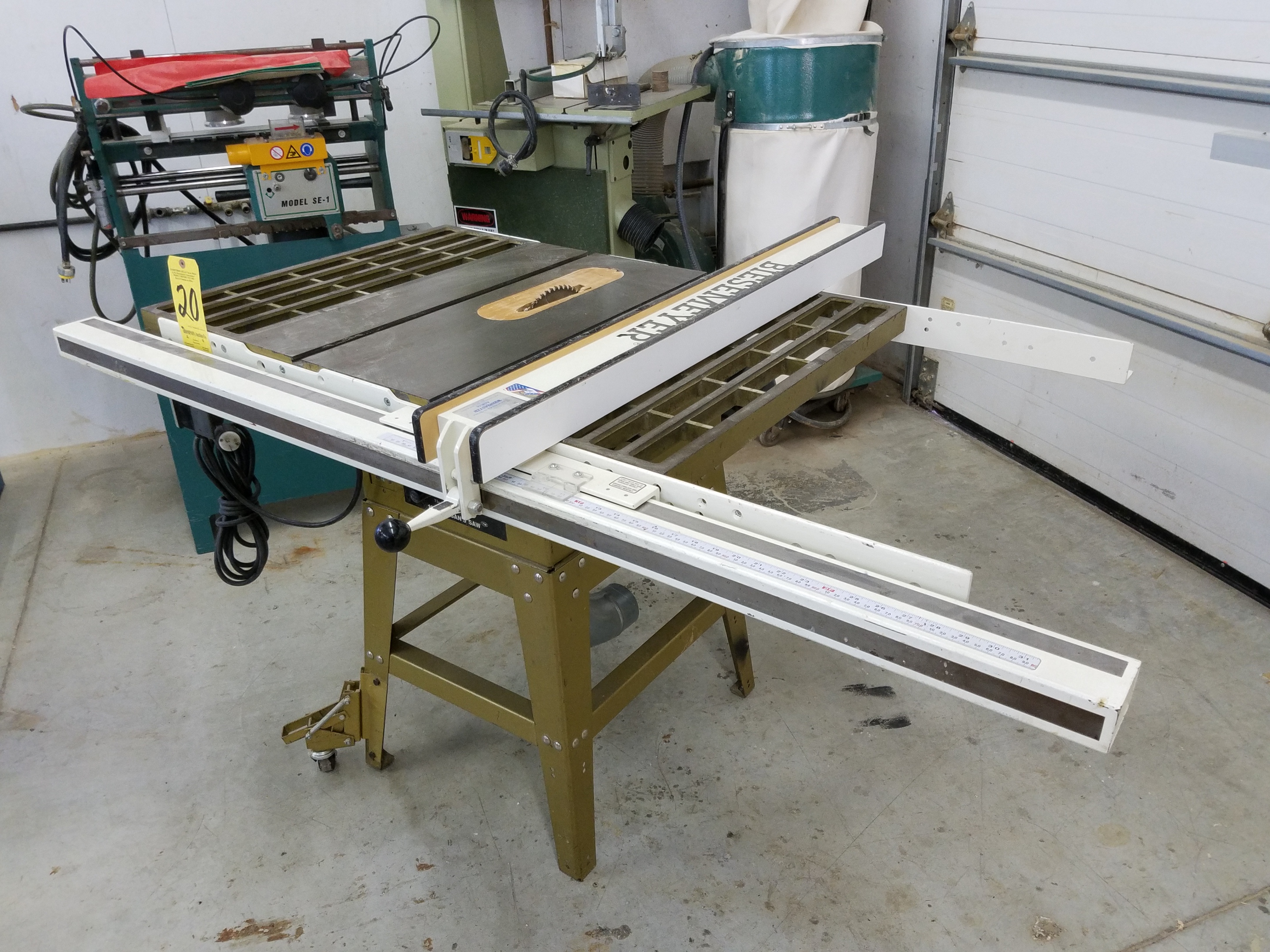 Powermatic Model 63, 10 in Artisan's Saw w/ 31 in Biesmeyer Rip Fence ...