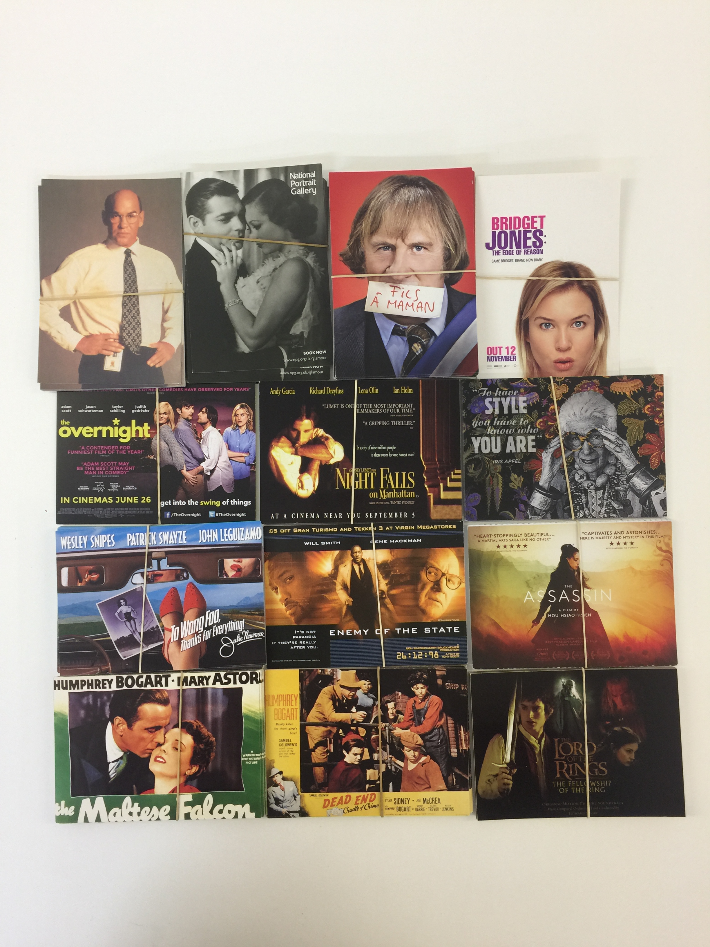 FILM AND TV POSTCARDS - Approx 200+ unused promotional postcards for a ...
