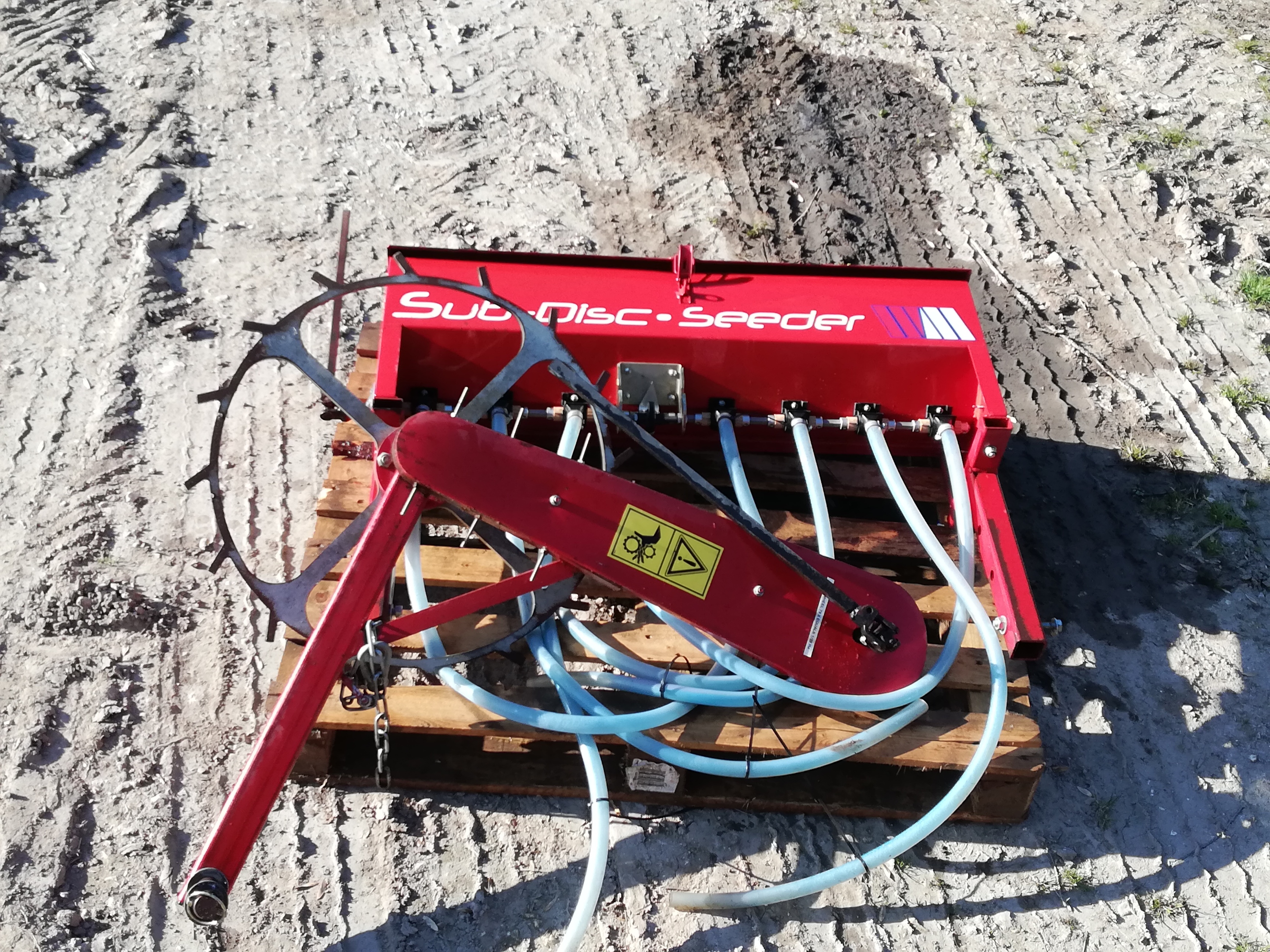 2011 Weaving 3 metre sub Disc c/w OSR seeder