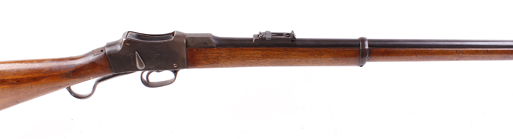 (S2) .22 (shot) converted Enfield 1888 Martini action rifle, 29½ smooth ...