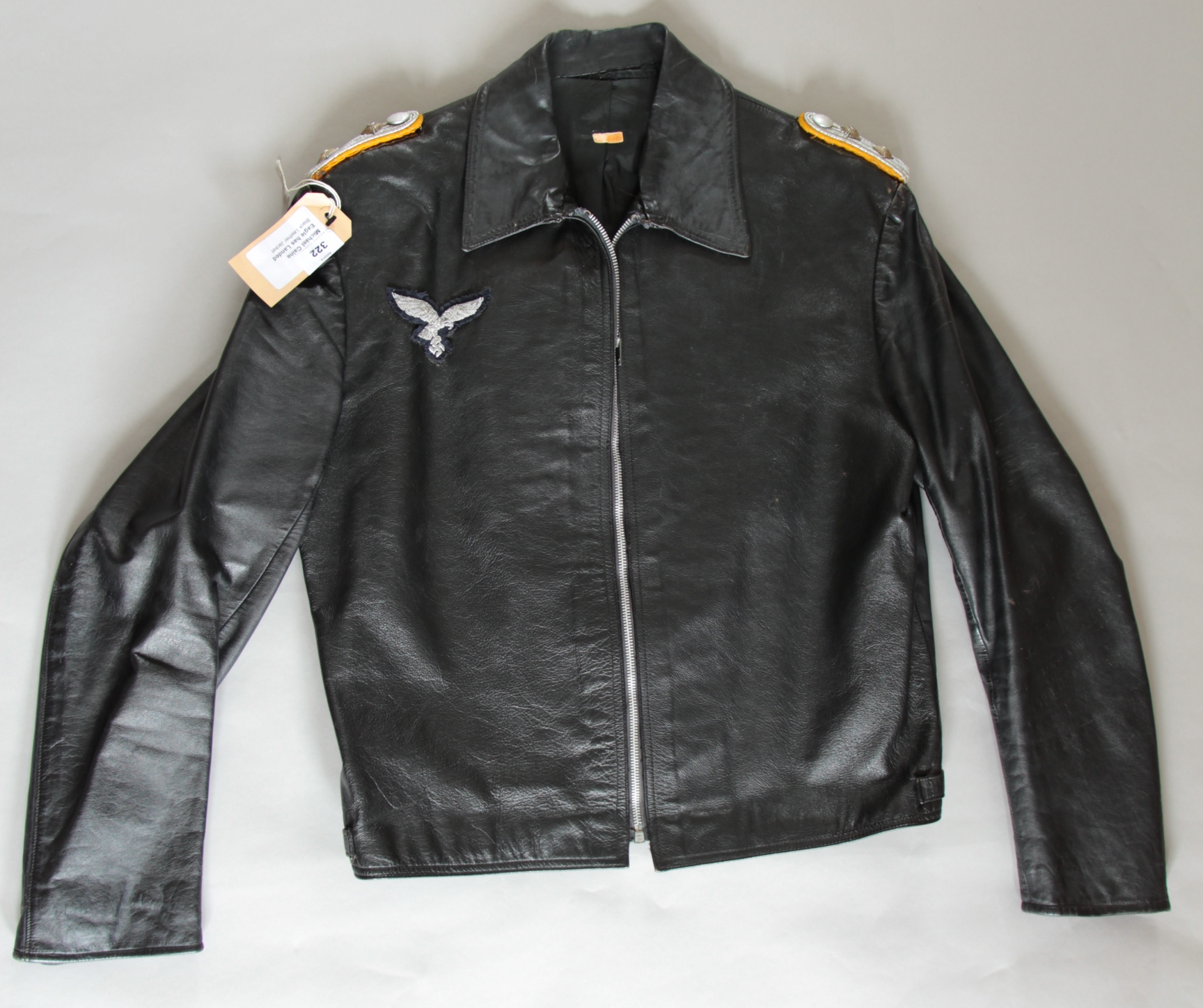 Michael Caine worn WW2 Nazi faux Leather bomber jacket from the film ...