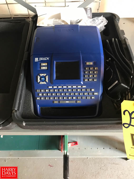 Bradley Label Printer, Model BMP 71