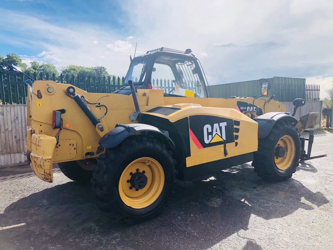 CAT TH414 Telehandler 2009 Joystick 3700 kg Lift Capacity 14 Meter ...