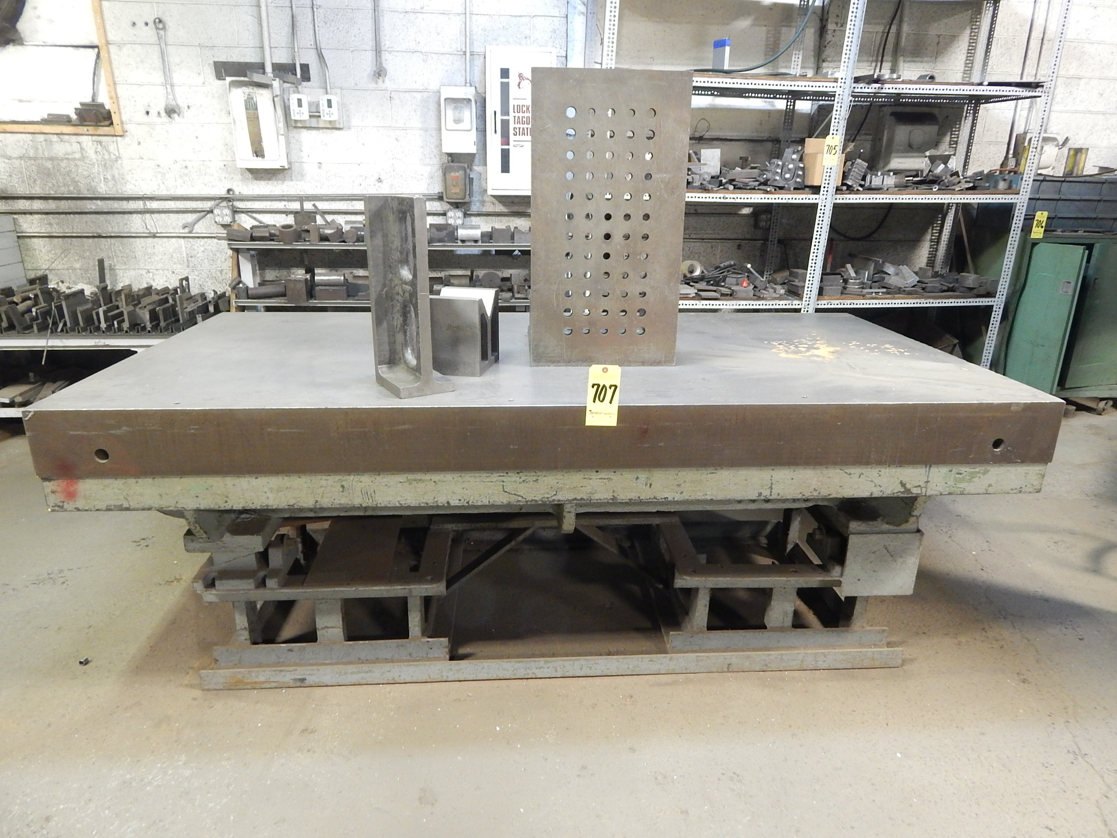 Steel Inspection Table, 4 Ft. X 8 Ft.