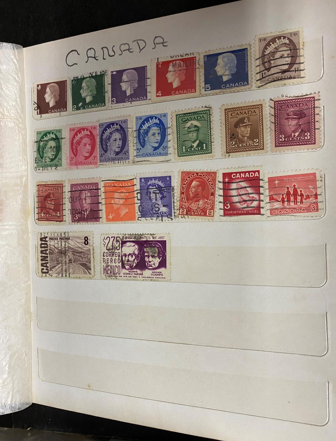 Collection of stamp albums