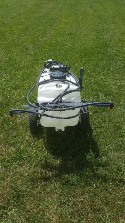 County Line 30 gal tow behind sprayer.