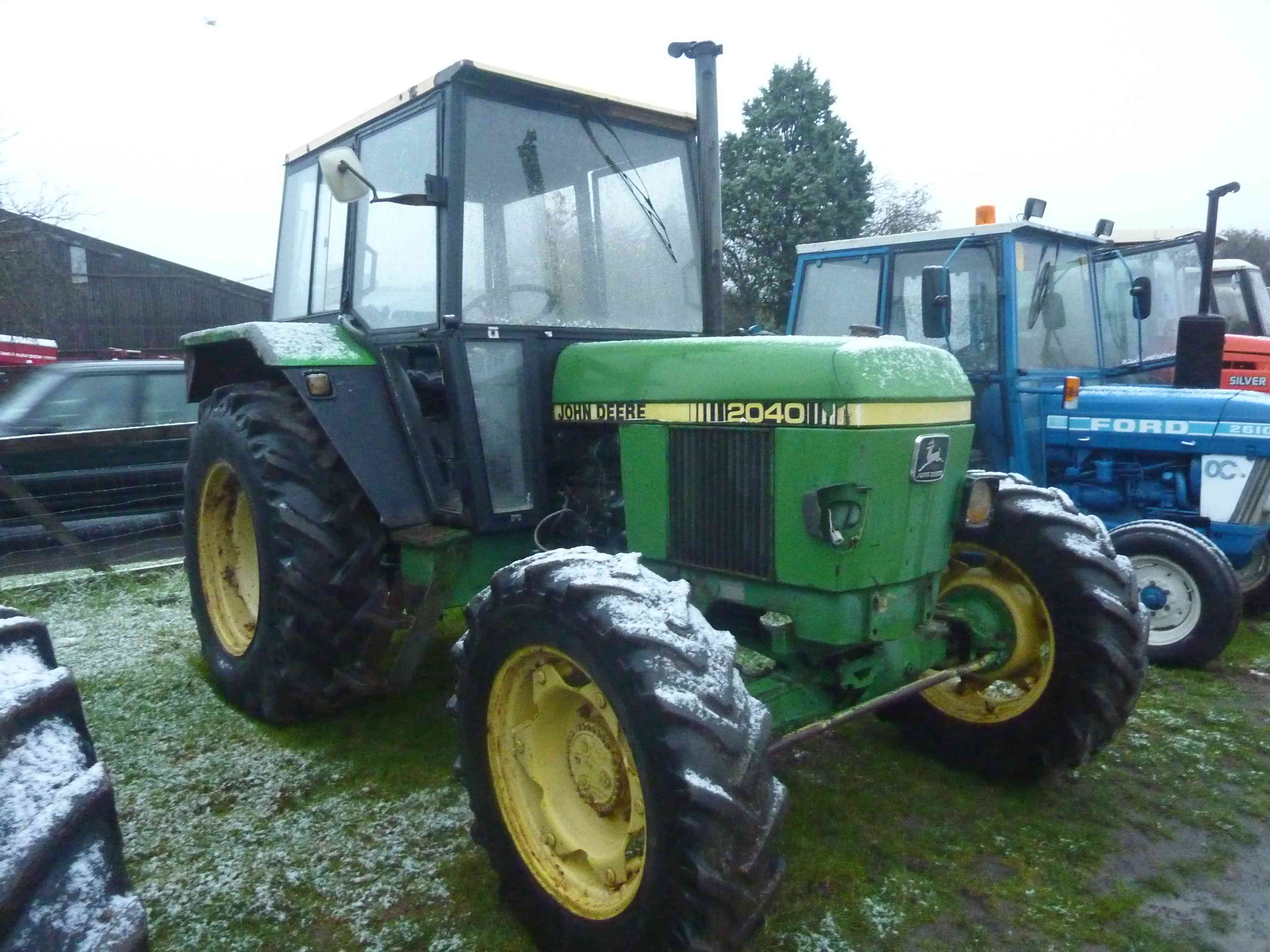 4863 John Deere 2040 tractor 4 W/D OPU cab
