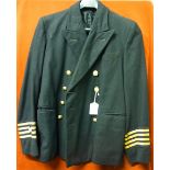 British Merchant Navy Lieutenants Uniform Jacket, made by 'Monnery's of ...