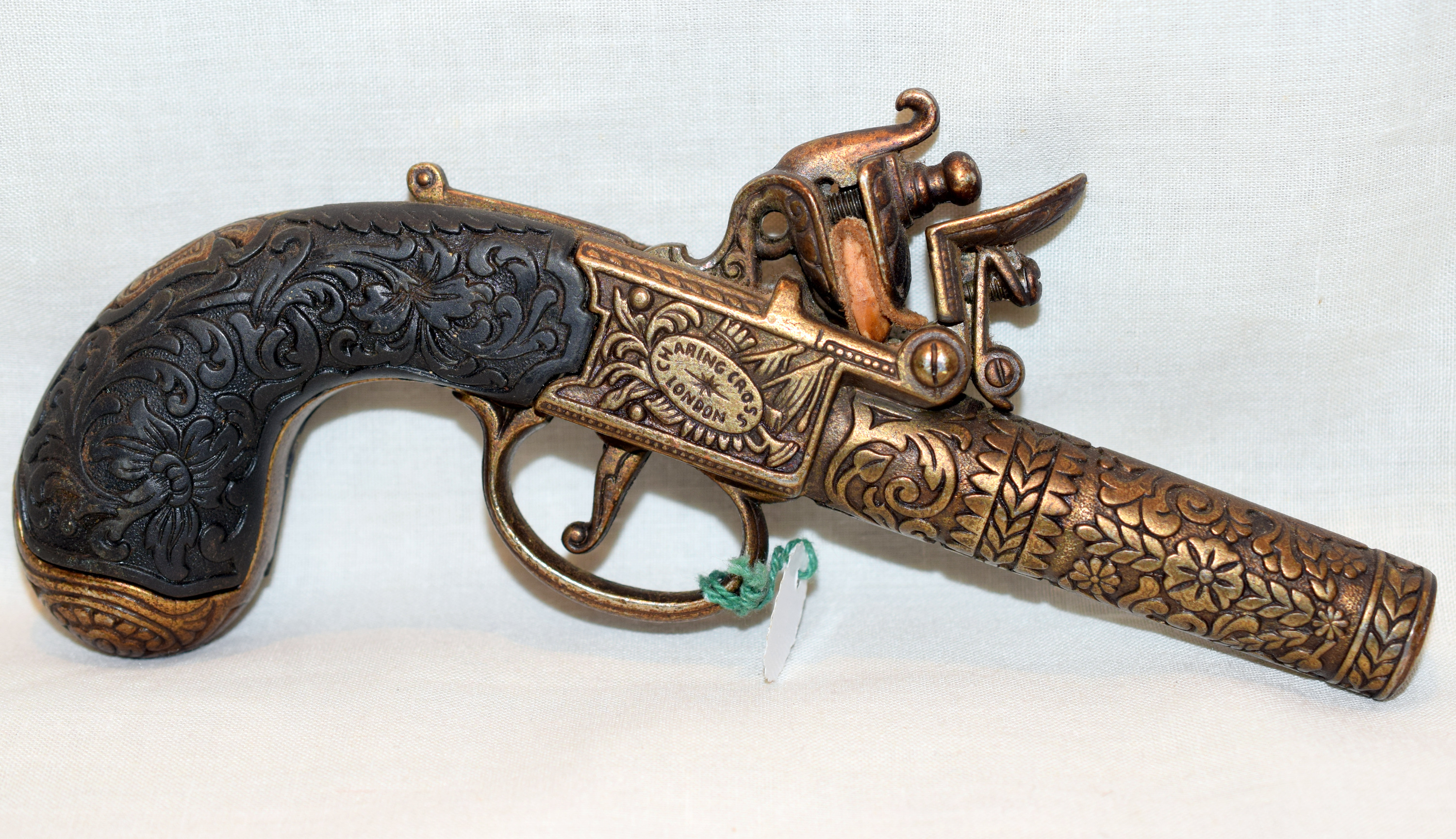 Good replica brass style flintlock stamped Charing Cross London 1795. 8 ...