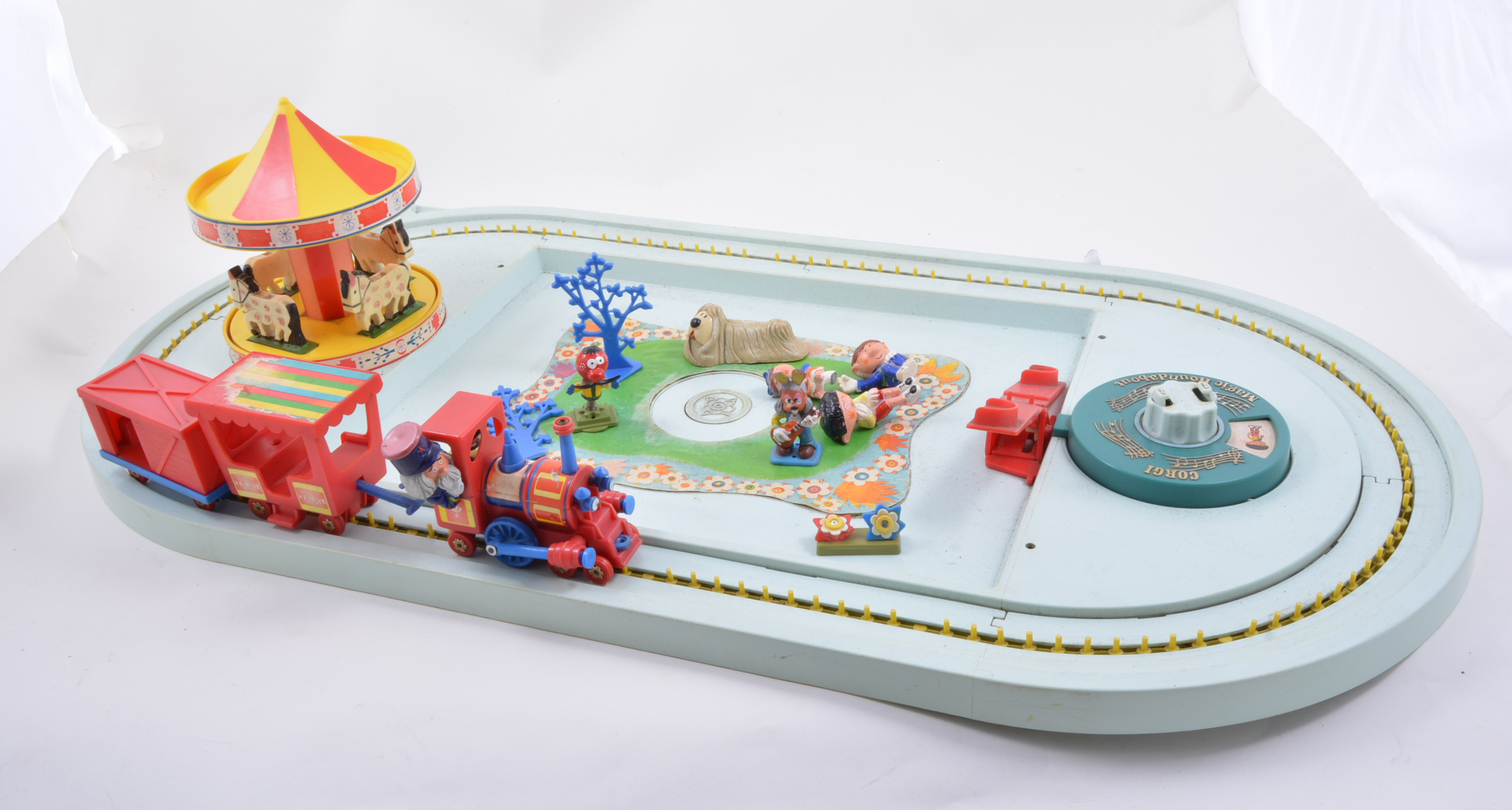 Corgi Toys The Magic Roundabout train set with selection of figures, no ...