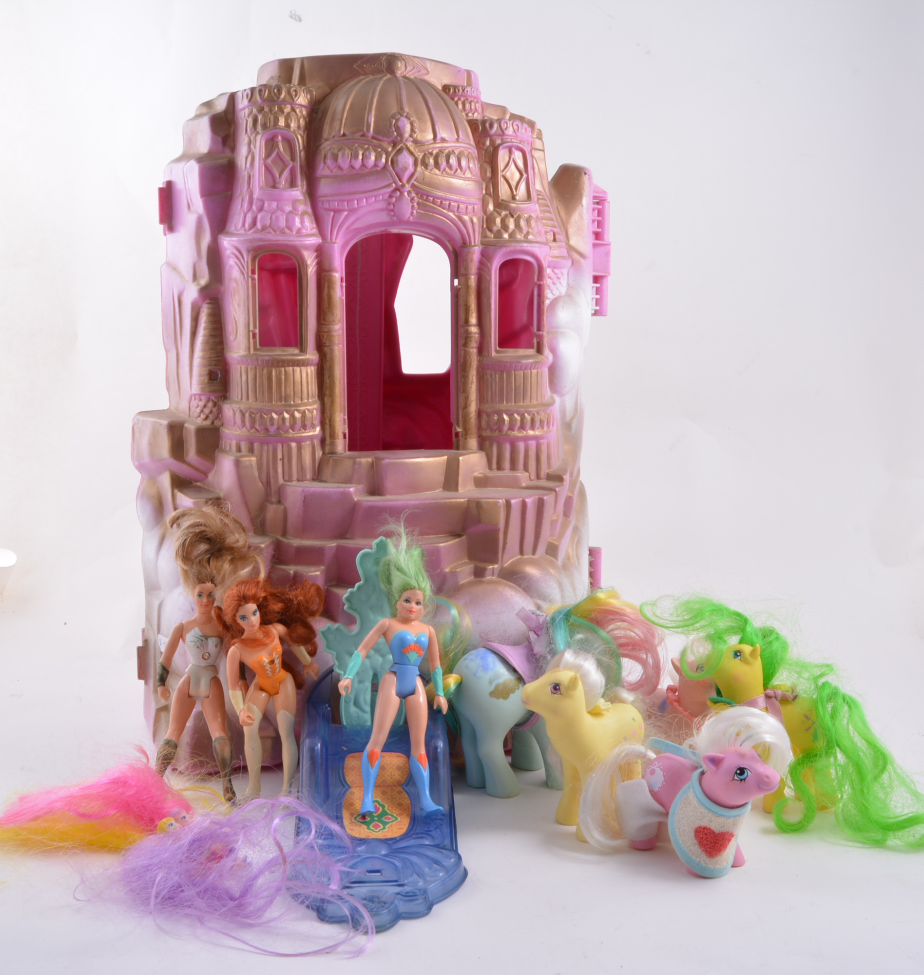 She-Ra "Princess of Power" Crystal Castle by Mattel, with selection of ...