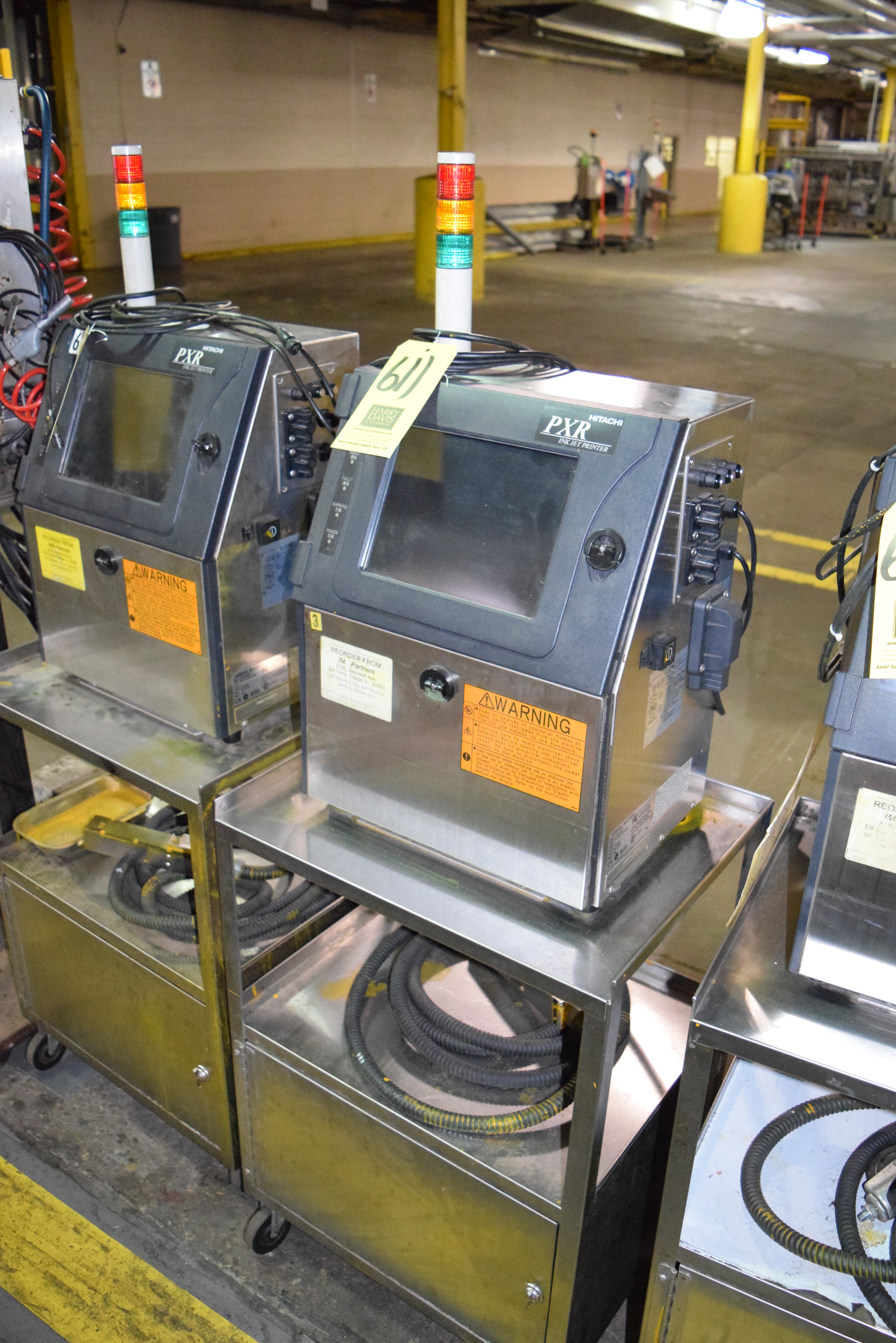 Hitachi Ink Jet Printer, Model PXR-D460W, S/N PXR07465803