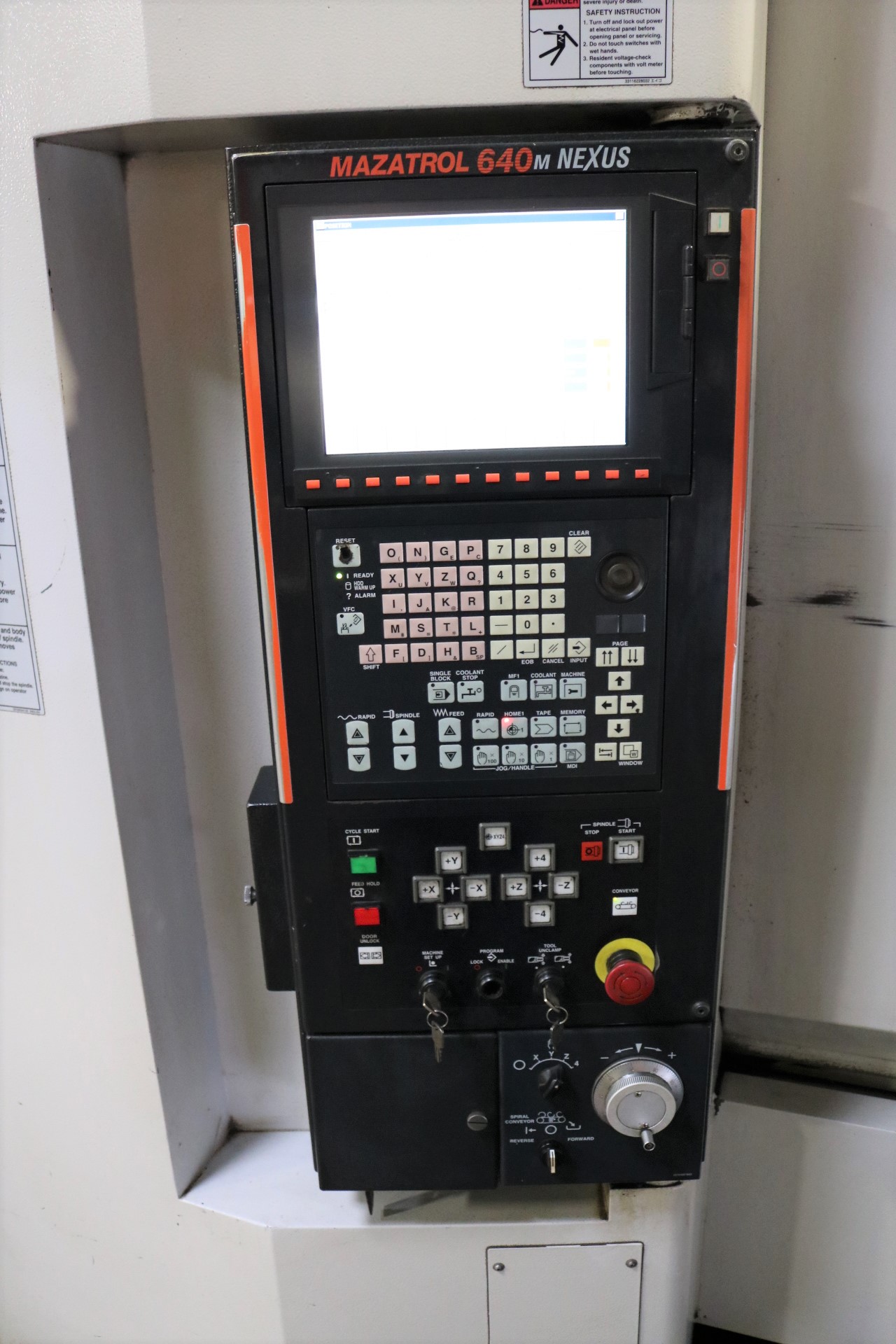 2005 MAZAK HCN-6000, MAZATROL FUSION 640M NEXUS CNC CONTROL, PALLET ...