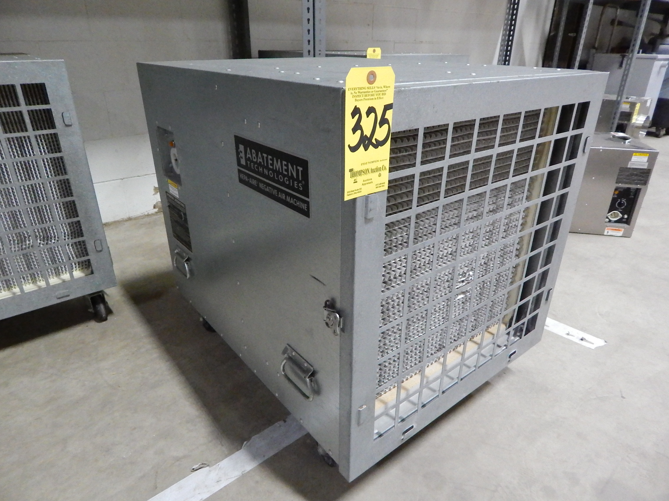 Abatement Technologies Model H2000HP Hepa-Aire Negative Air Machine