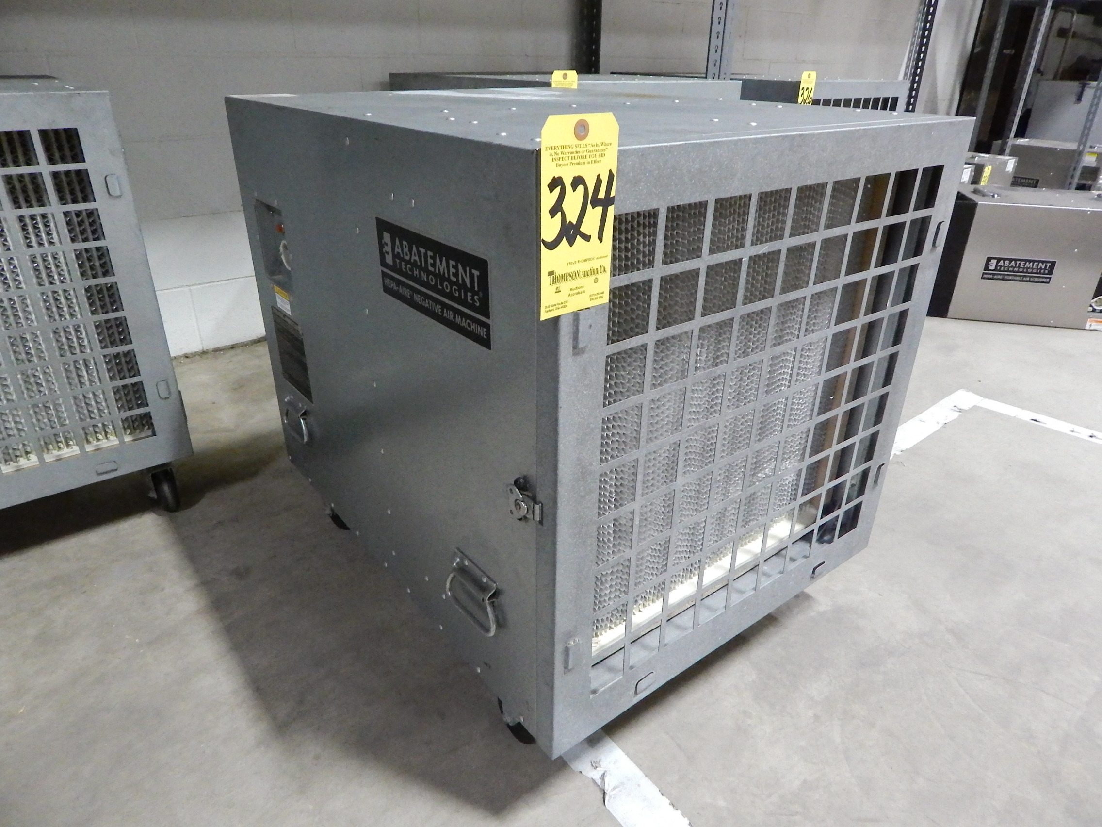 Abatement Technologies Model H2000HP Hepa-Aire Negative Air Machine