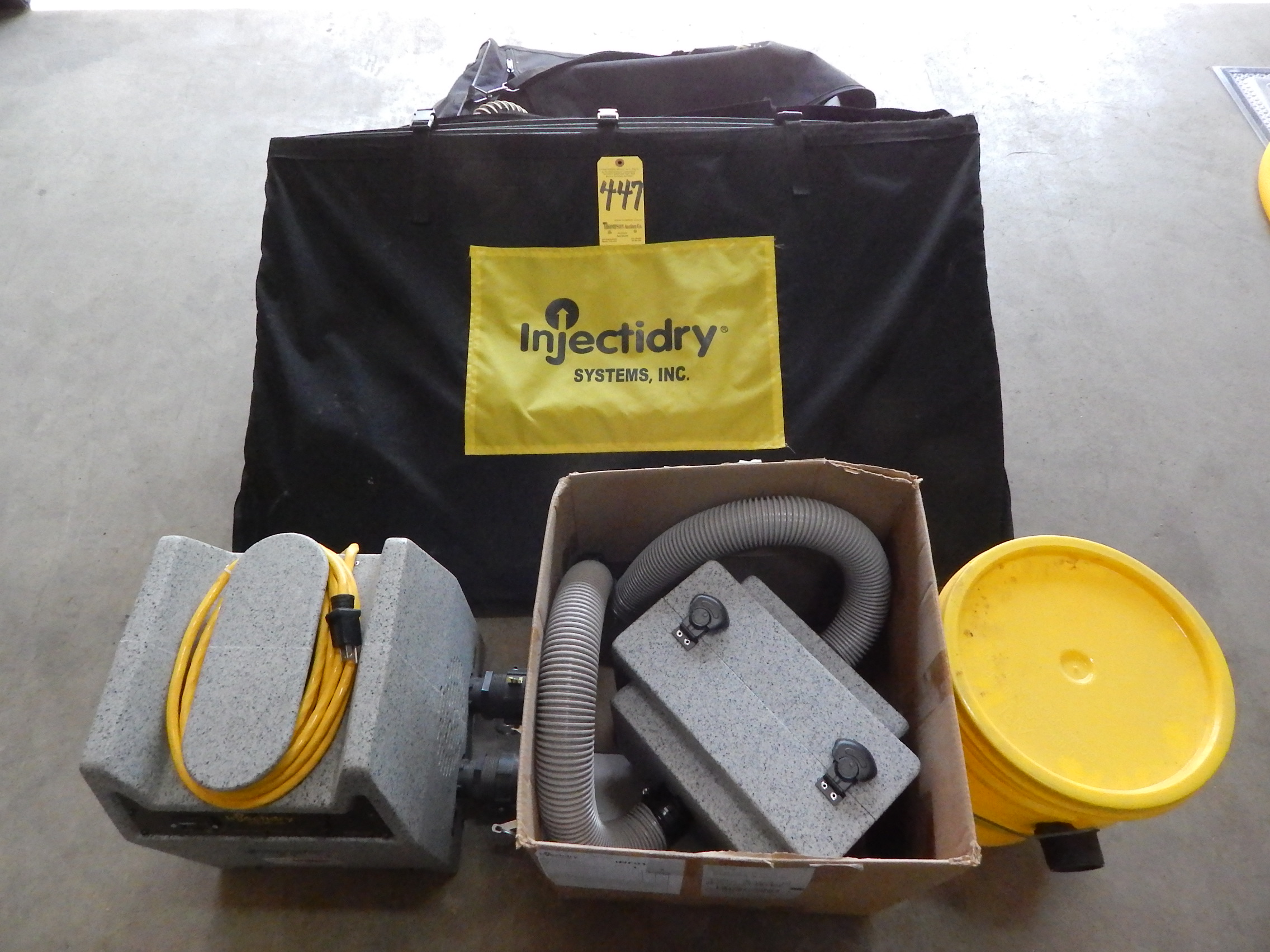 Injectidry Model HP60 Floor Kit, 3,983 hrs.